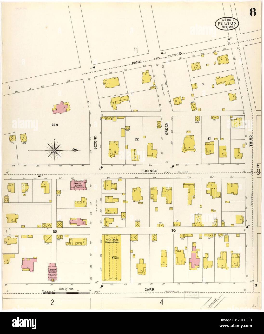 Map of fulton Cut Out Stock Images & Pictures - Alamy
