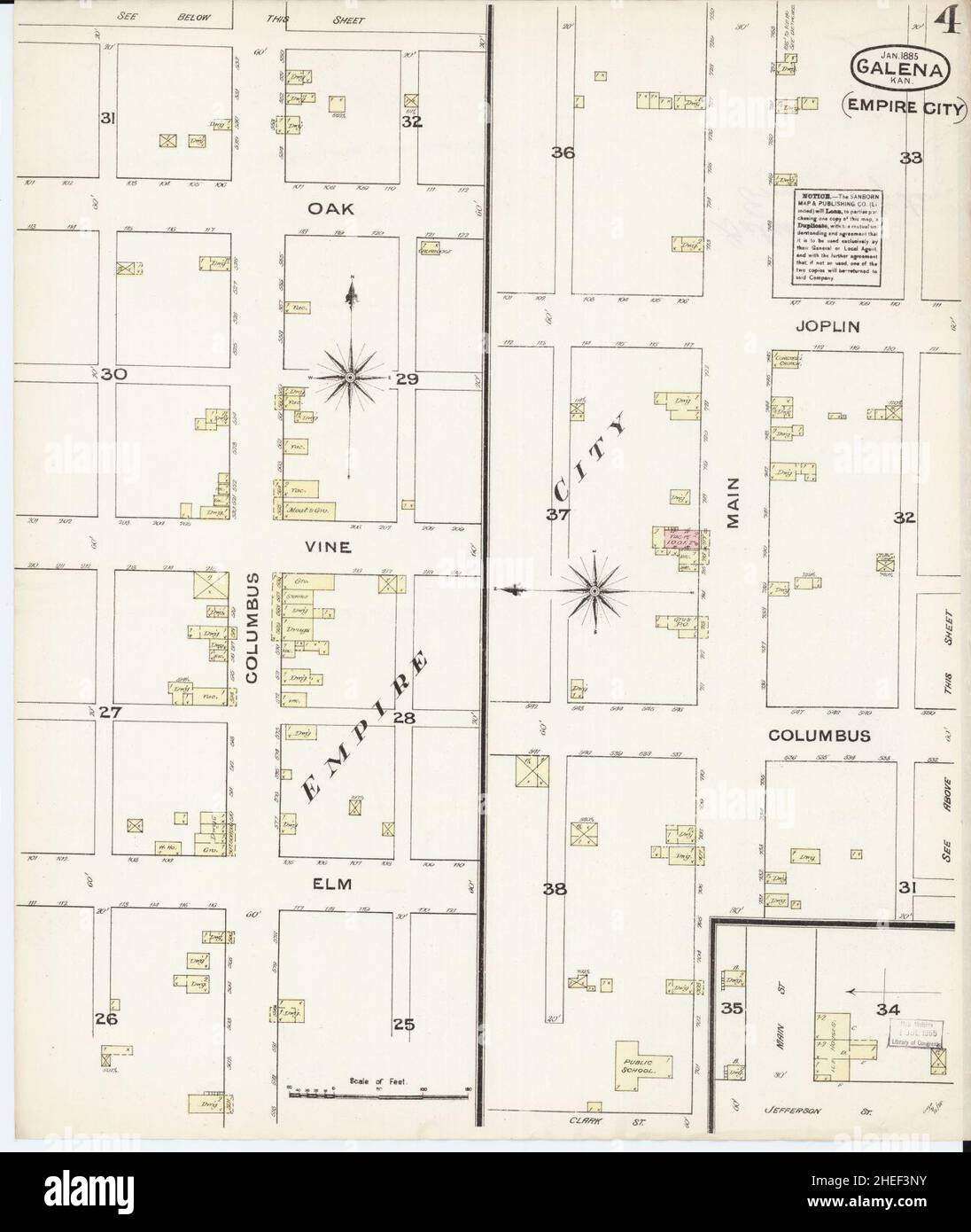 Map of galena hi-res stock photography and images - Alamy