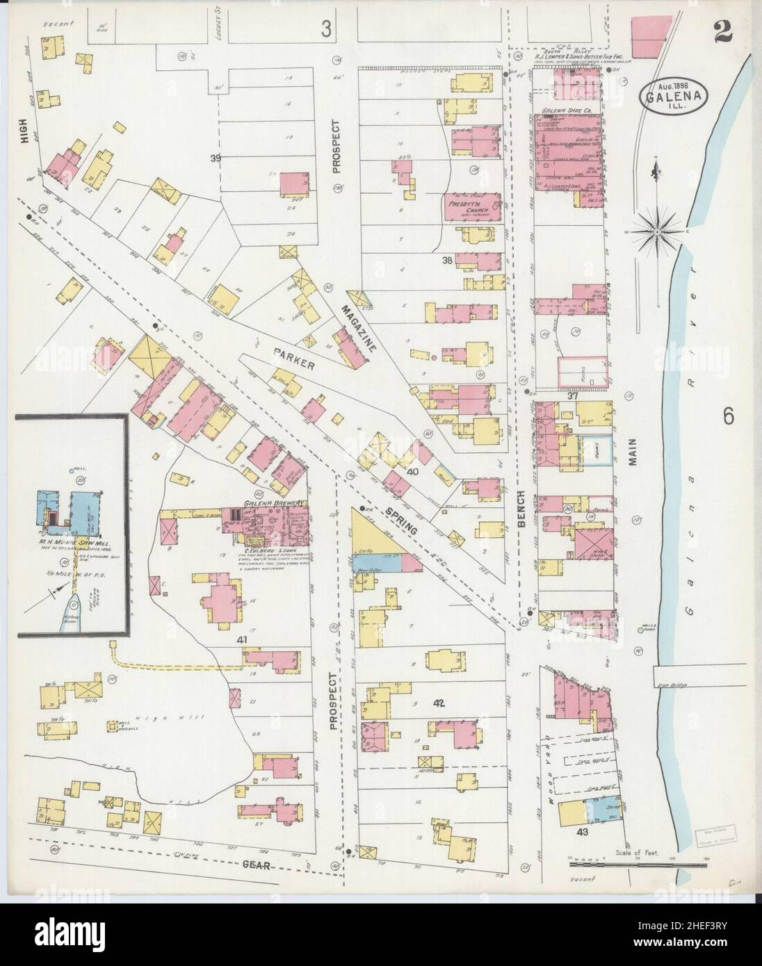 Jo daviess county map hi-res stock photography and images - Alamy