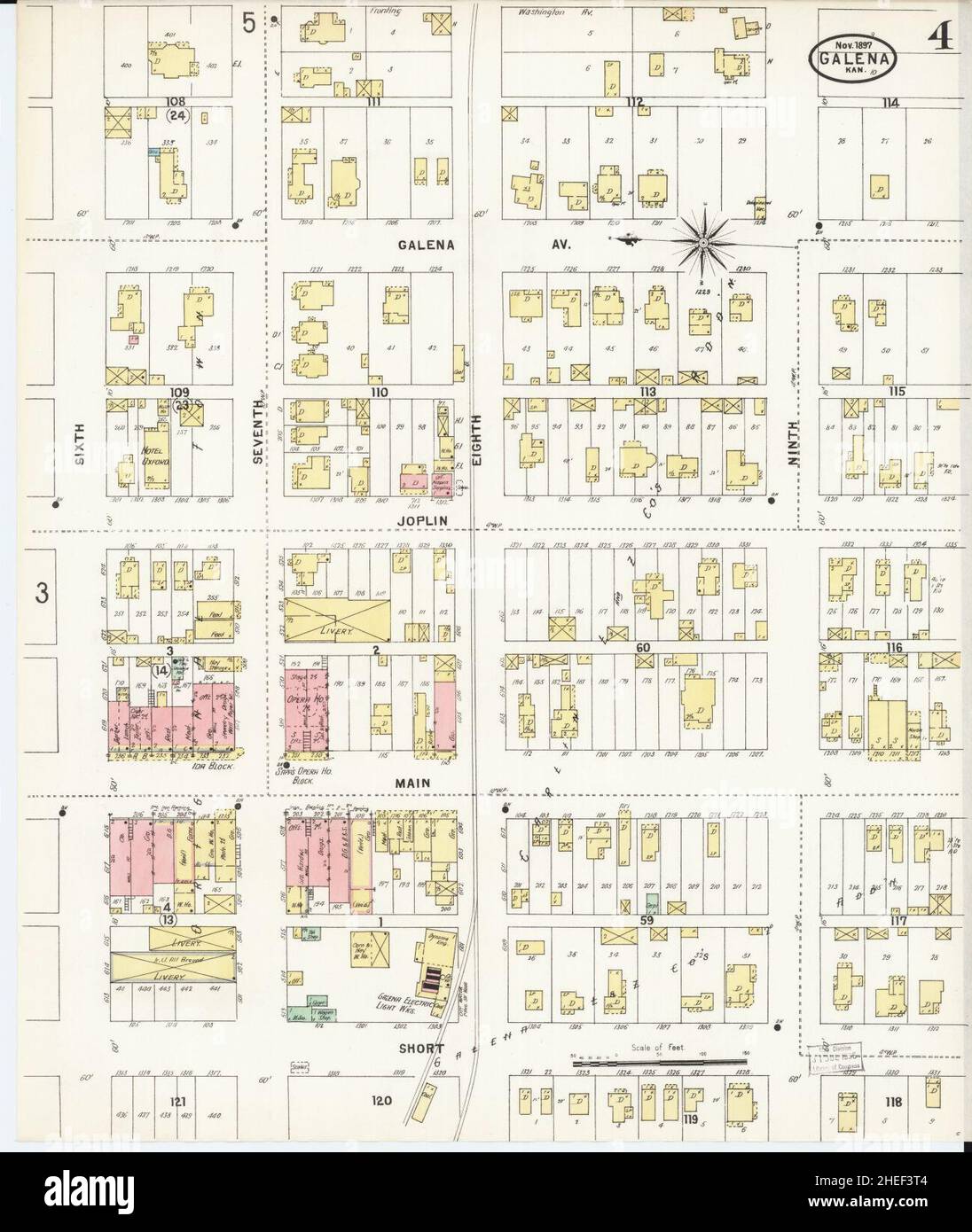 Map of galena hi-res stock photography and images - Alamy