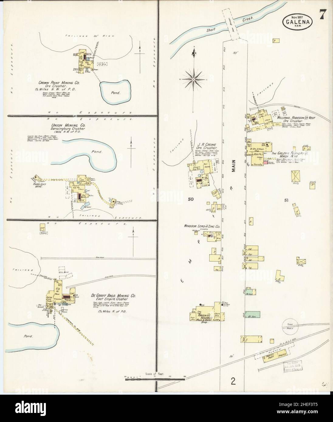 Map of galena hi-res stock photography and images - Alamy