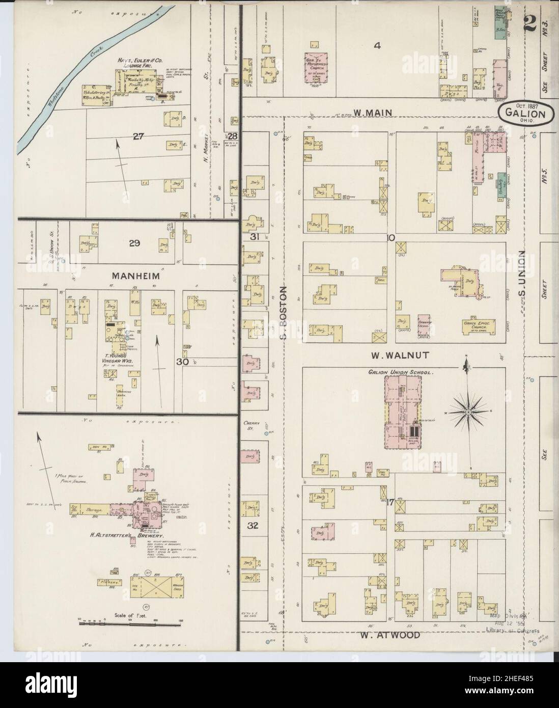 Galion ohio hi-res stock photography and images - Alamy