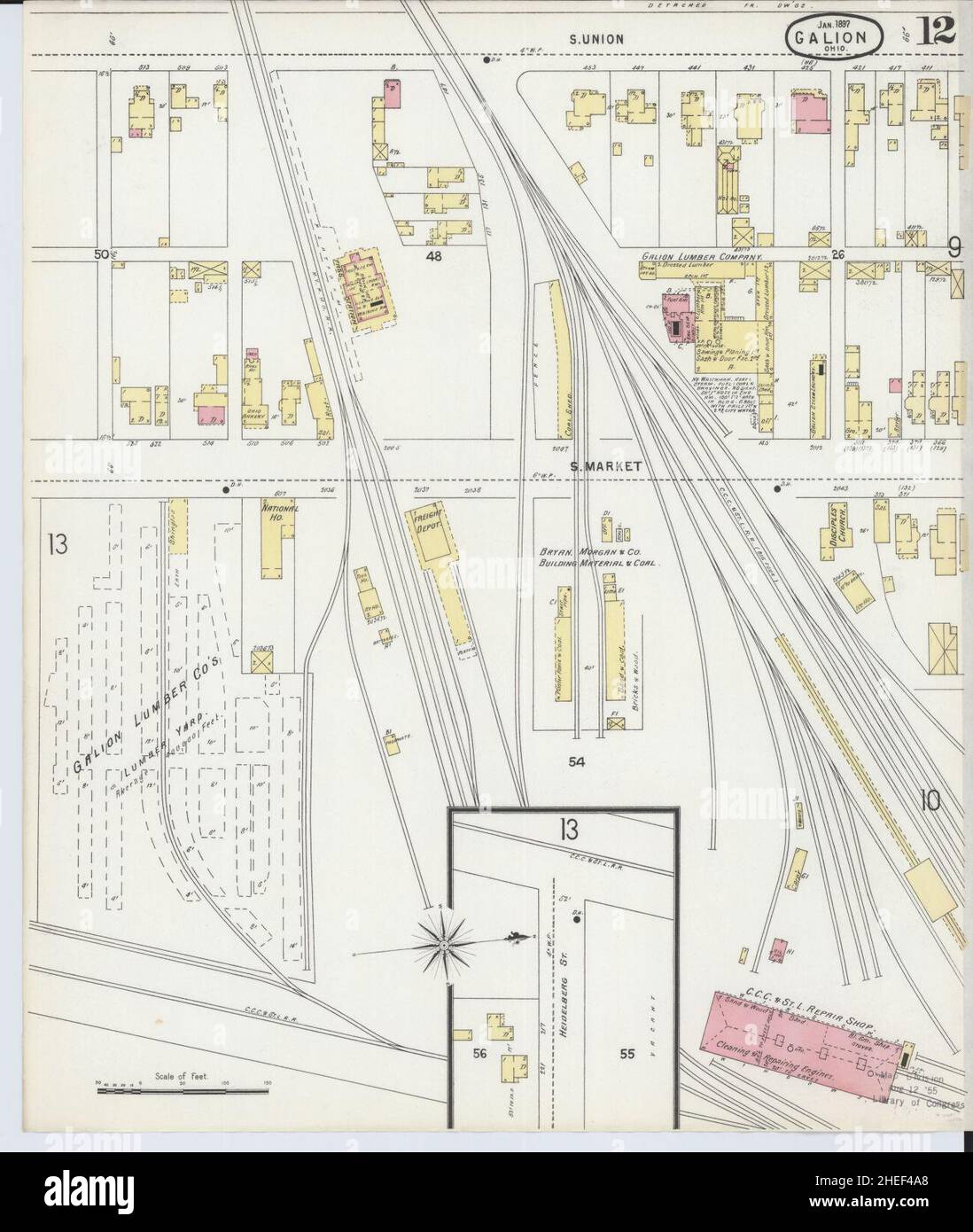 Galion ohio hi-res stock photography and images - Alamy