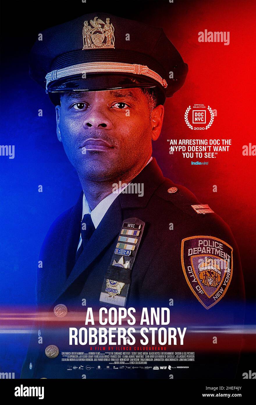 A COPS AND ROBBERS STORY, poster, Corey Pegues, 2020. © Greenwich ...