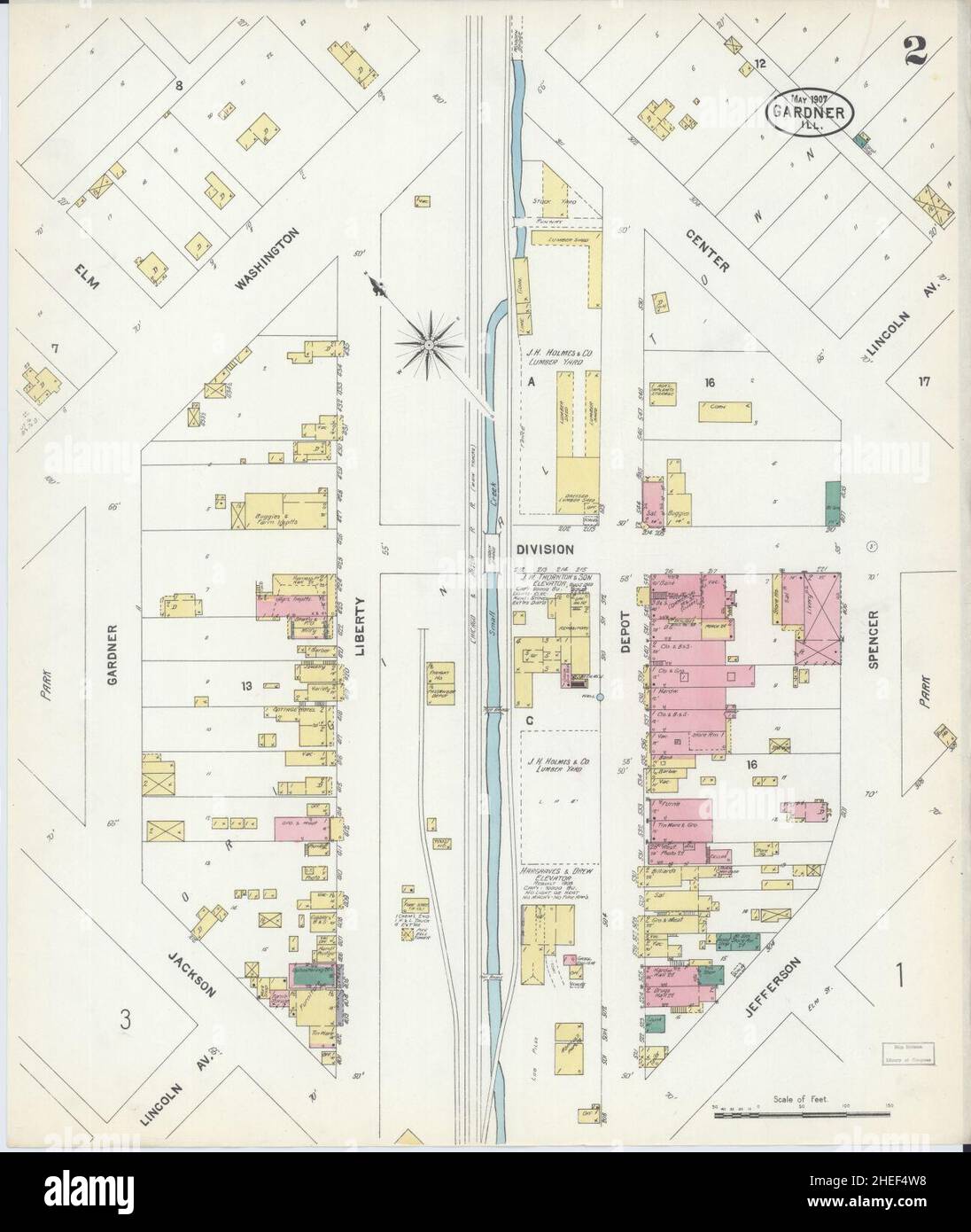 Map of gardner hi-res stock photography and images - Alamy