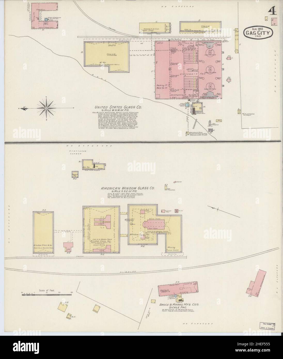 Gas city indiana map hi-res stock photography and images - Alamy