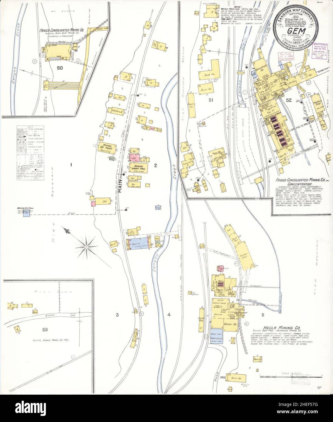 Gem county map hi-res stock photography and images - Alamy