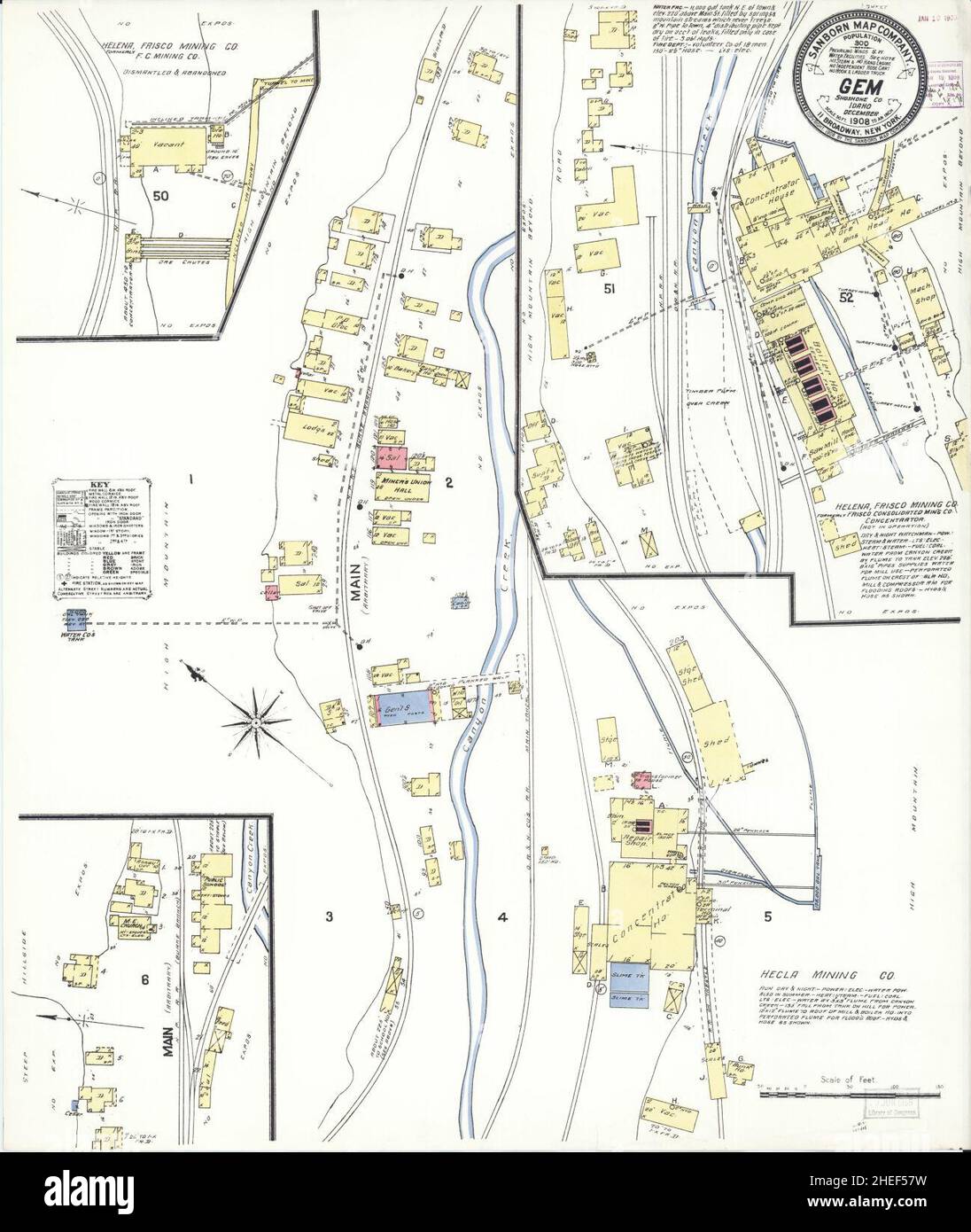 Gem county map hi-res stock photography and images - Alamy