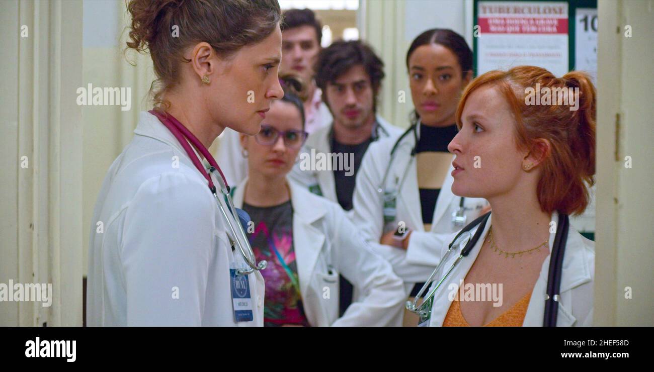 LULLI, from left: Paula Possani, Amanda de Godoi, Nicolas Ahnert ...