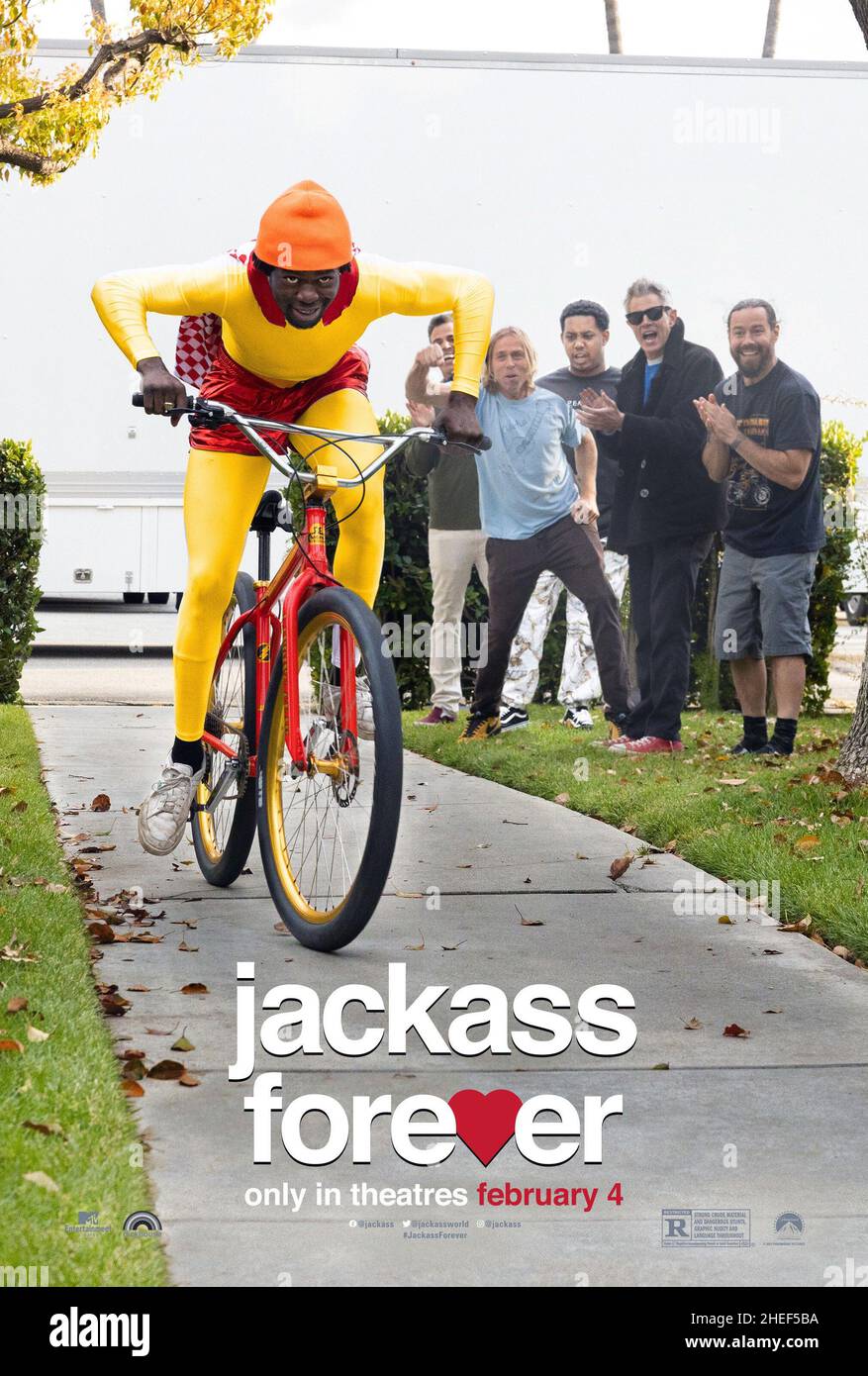 JACKASS FOREVER, (aka JACKASS 4), poster, from left: Eric Manaka, Steve ...