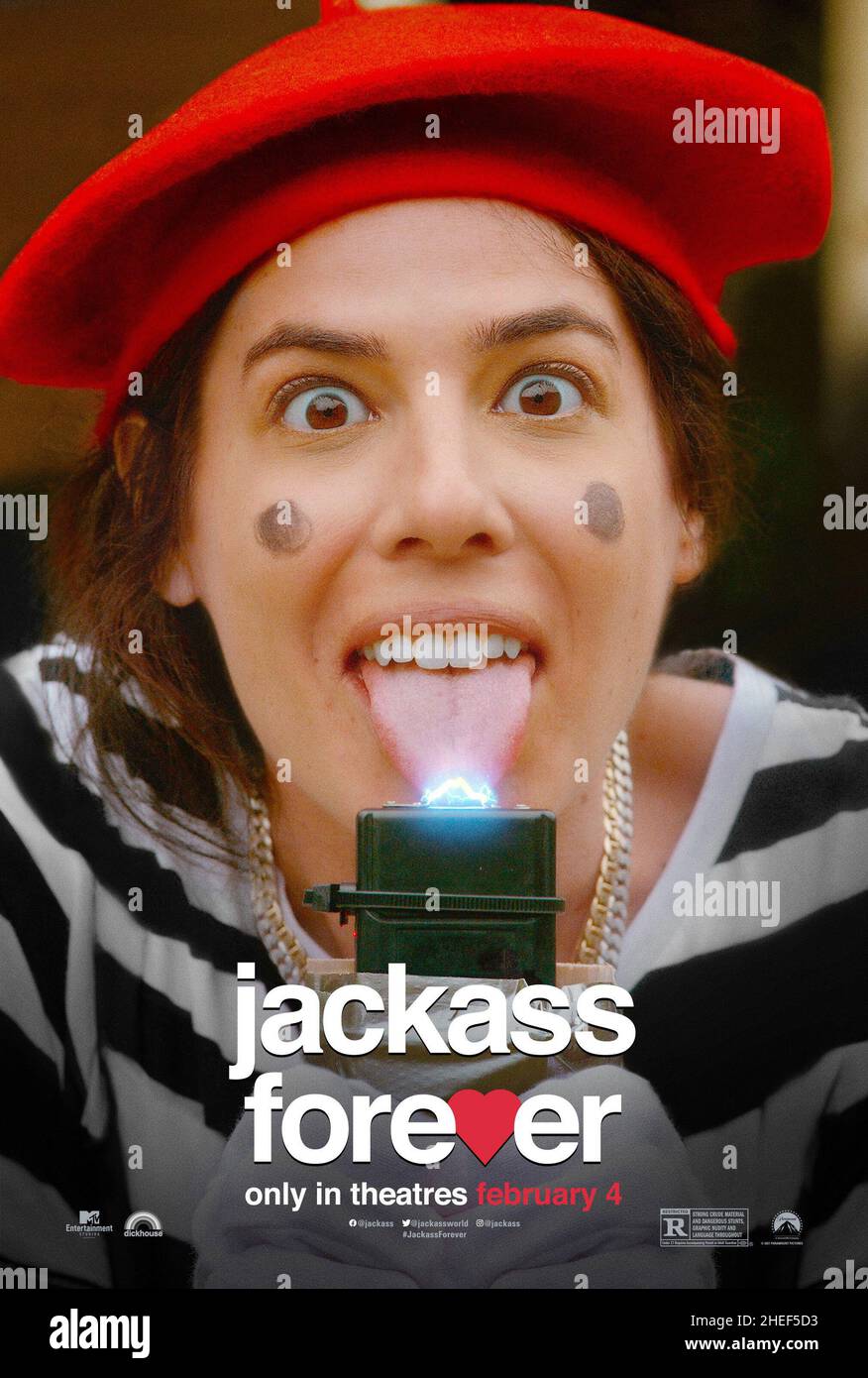 JACKASS FOREVER, (aka JACKASS 4), poster, Rachel Wolfson, 2022 ...