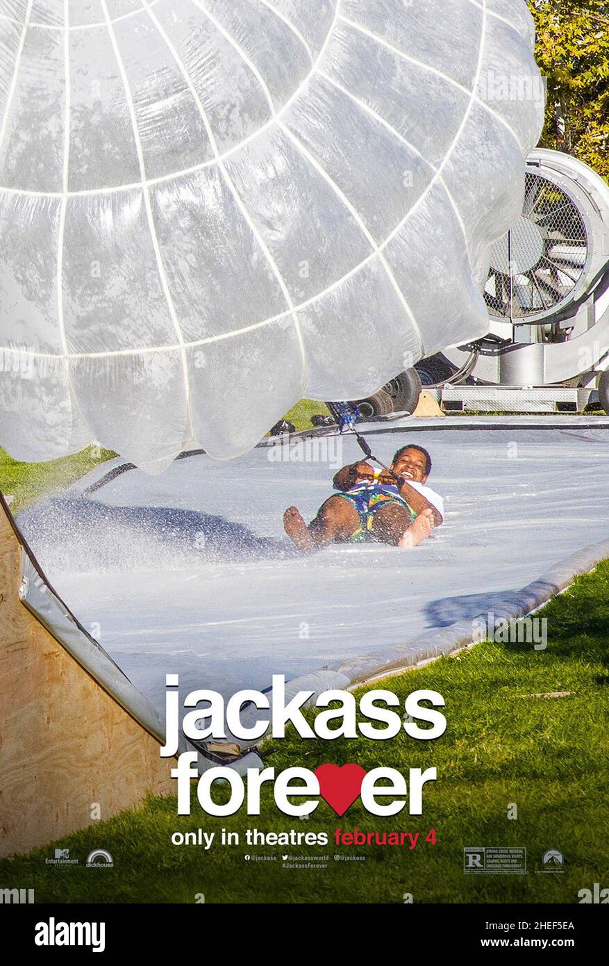 JACKASS FOREVER, (aka JACKASS 4), poster, Davon Wilson, 2022 ...