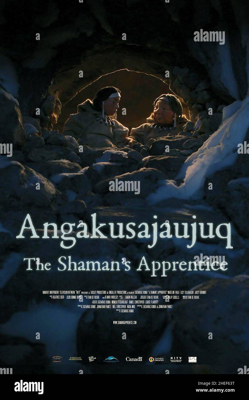 THE SHAMAN'S APPRENTICE, (aka ANGAKUSAJAUJUQ), poster in Inuktitut ...