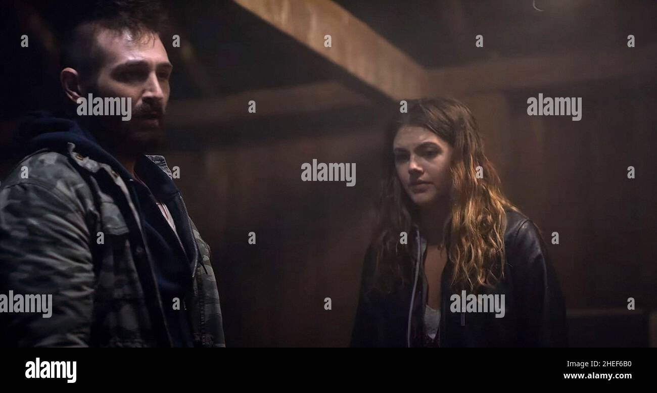 THE SURPRISE VISIT, from left: Rob Riordan, Jacqi Vene 2022. © Vertical ...