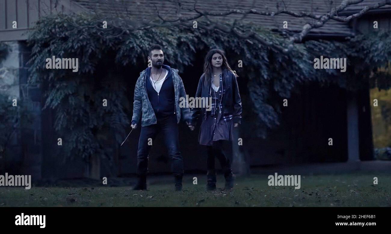 THE SURPRISE VISIT, from left: Rob Riordan, Jacqi Vene 2022. © Vertical ...