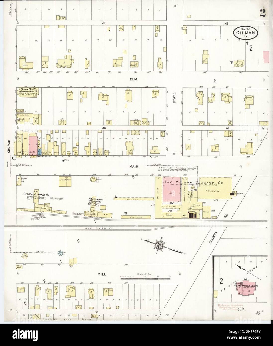 Gilman map hi-res stock photography and images - Alamy