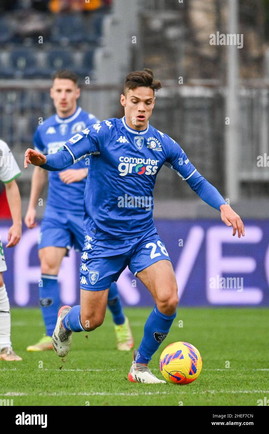 Empoli, Italy. 09th Jan, 2022. Samuele Ricci (Empoli) during Empoli FC ...