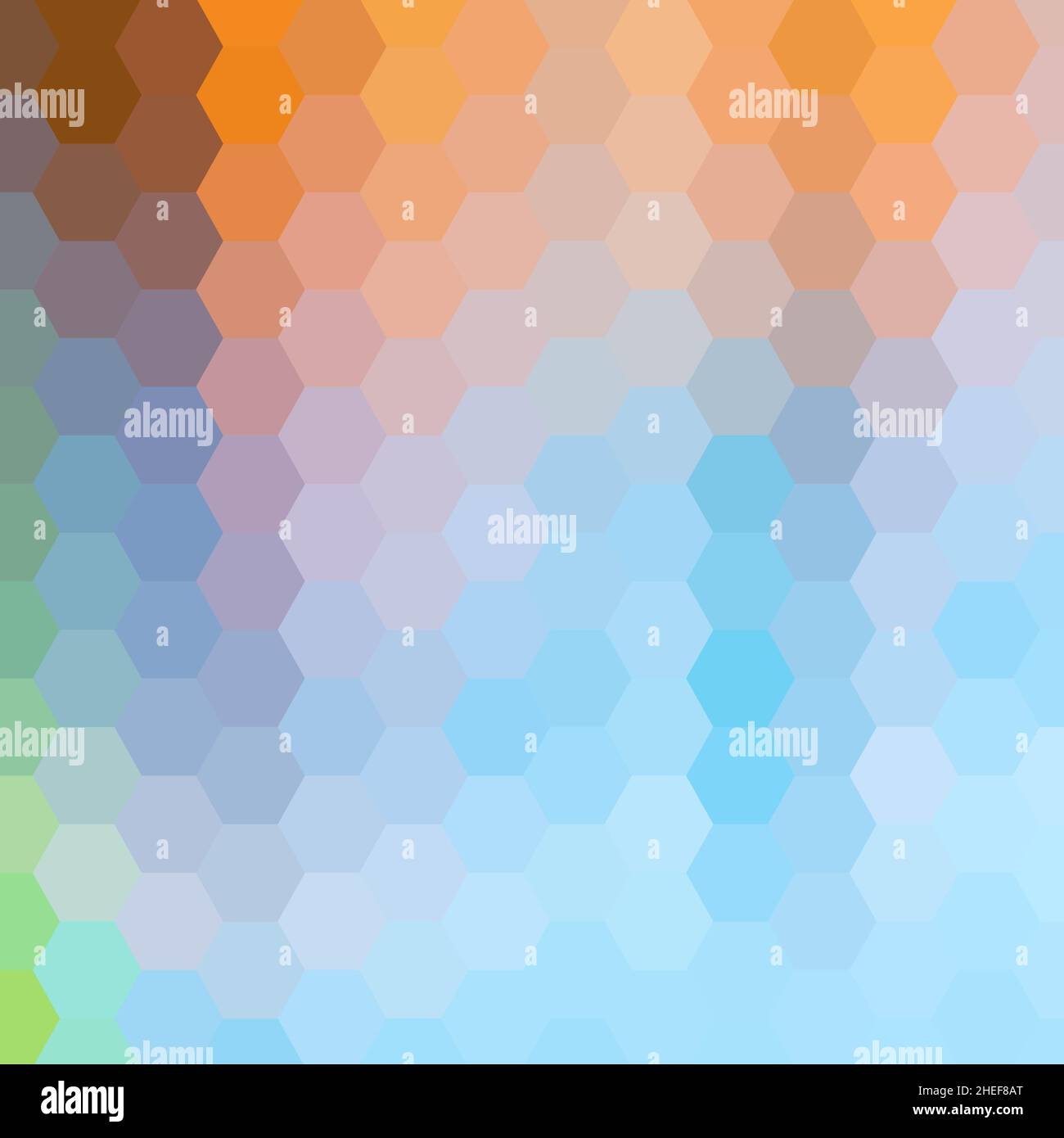 color hexagon background. vector geometric illustration. mock up ...