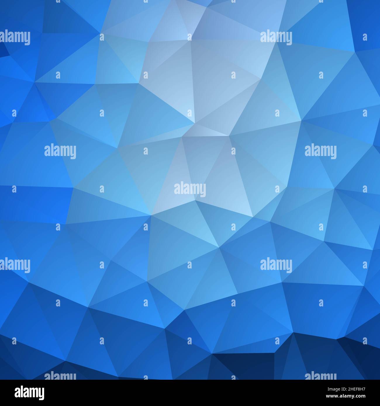 blue triangle background. vector geometric illustration. template for ...