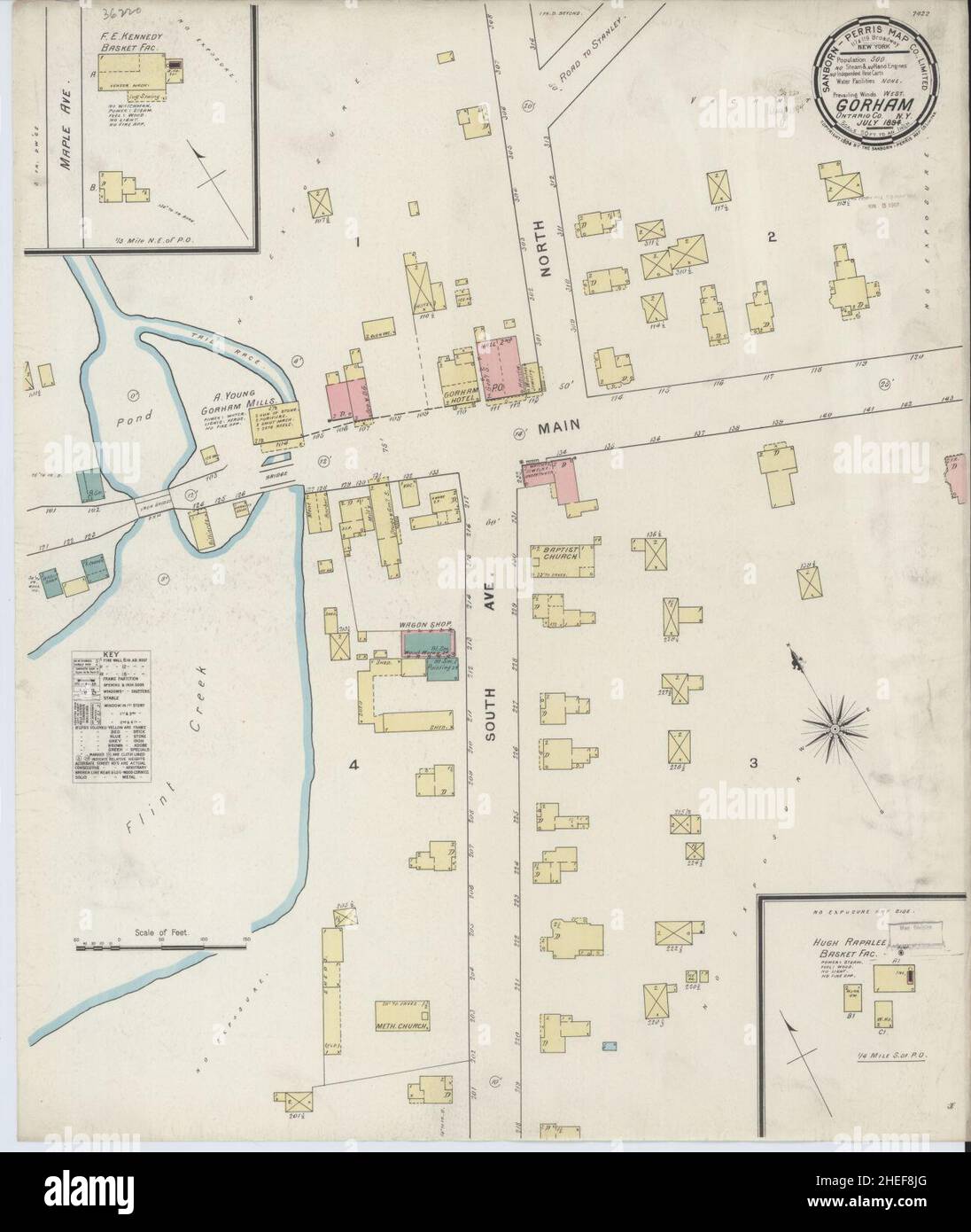 Gorham map hi-res stock photography and images - Alamy