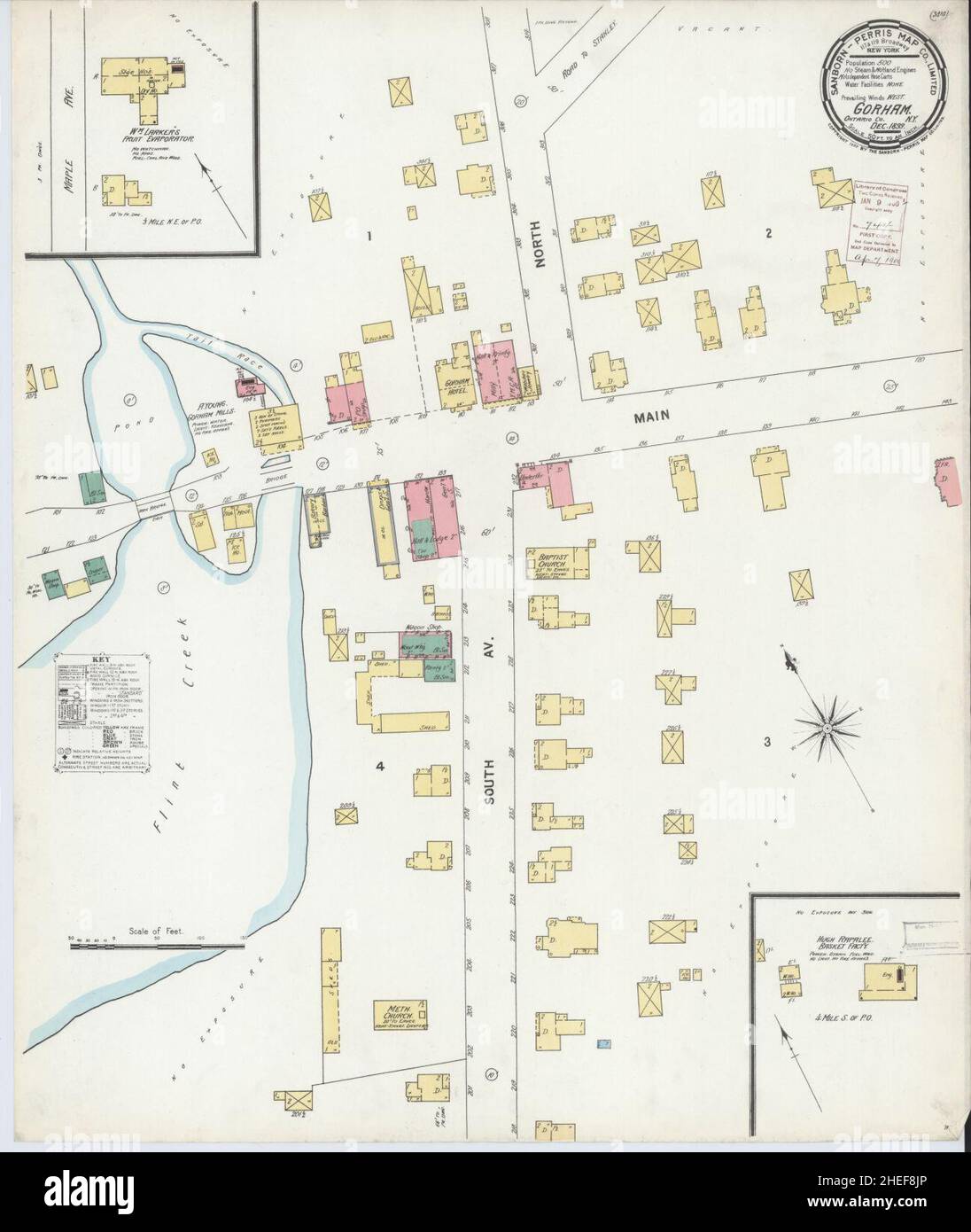 Map of gorham hi-res stock photography and images - Alamy