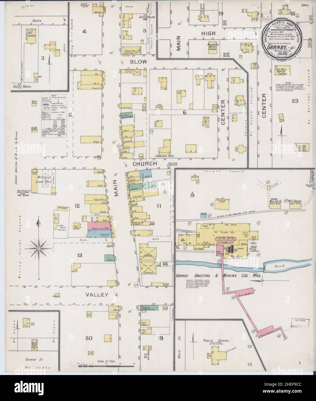 Map of granby missouri hi-res stock photography and images - Alamy