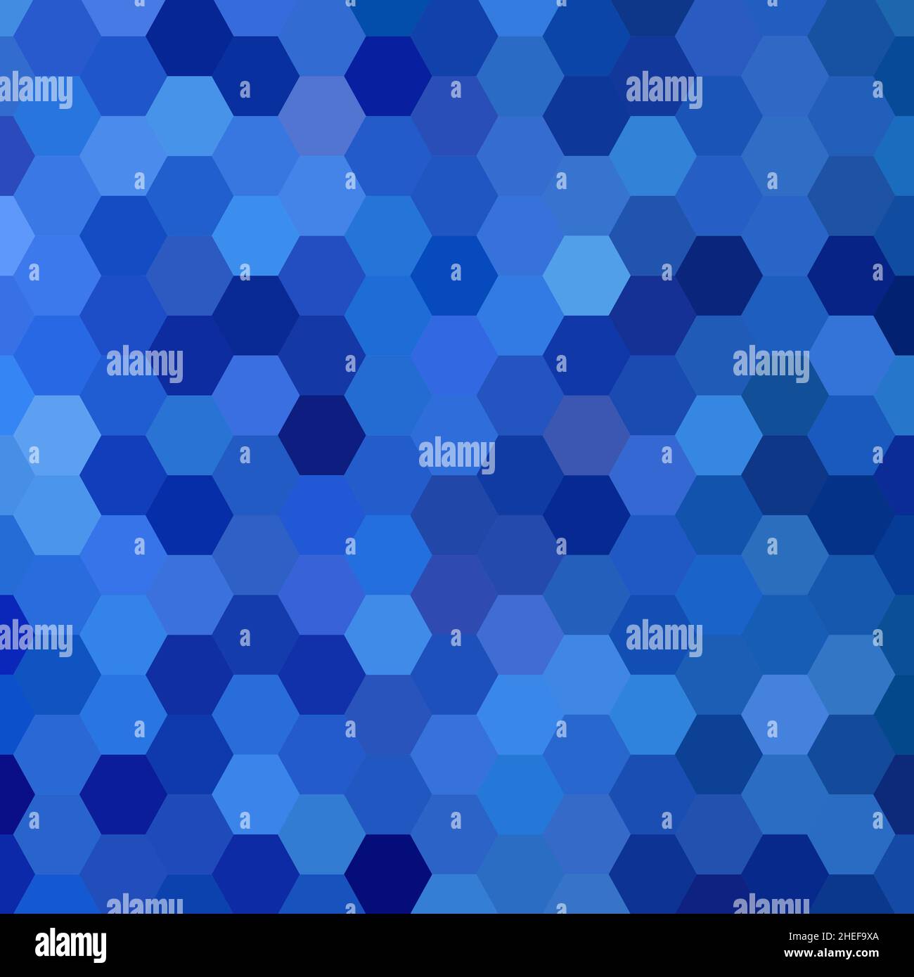 Abstract blue hexagons modern template for business technology or ...