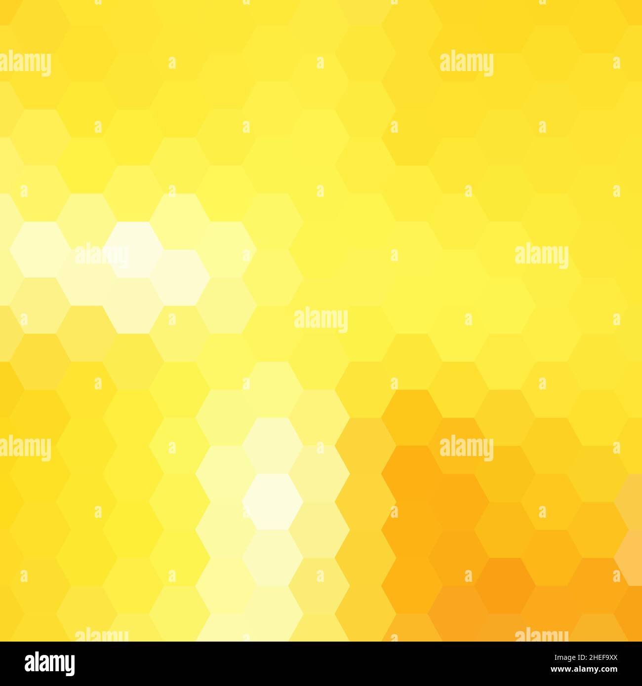 yellow hexagon background. geometric design. polygonal style ...