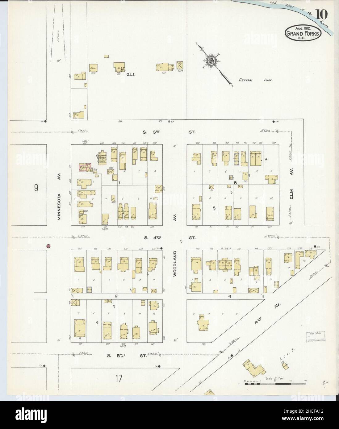 Grand forks county map hi-res stock photography and images - Alamy