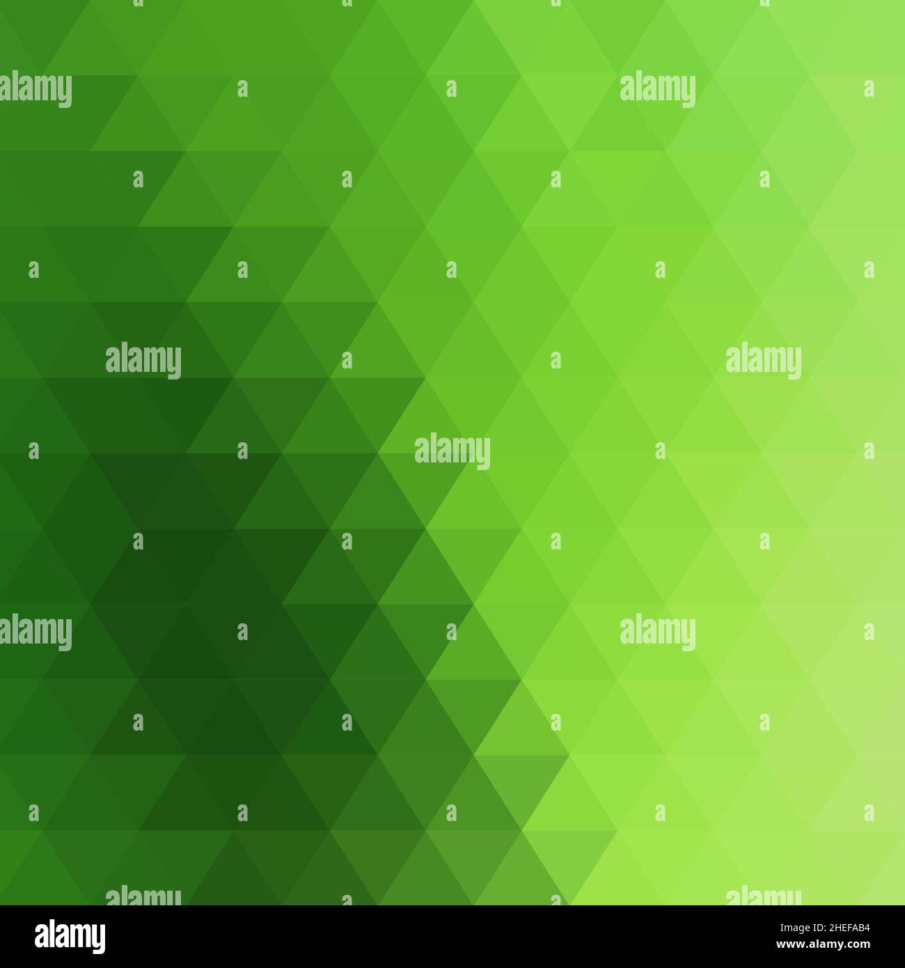 green triangular background. polygonal style. mosaic background Stock ...