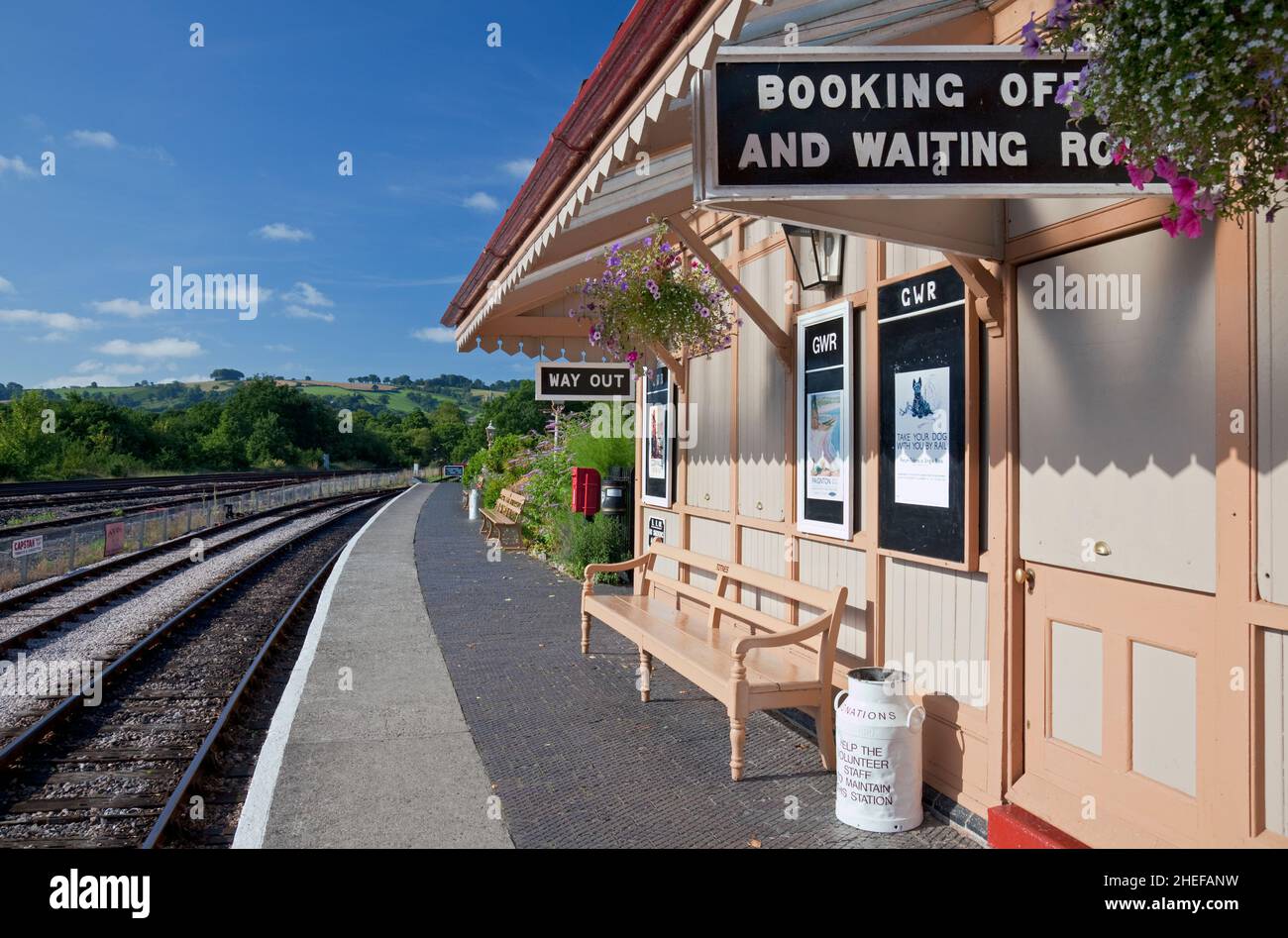 Totnes Littlehempston Station on the South Devon Railway, Totnes, Devon ...