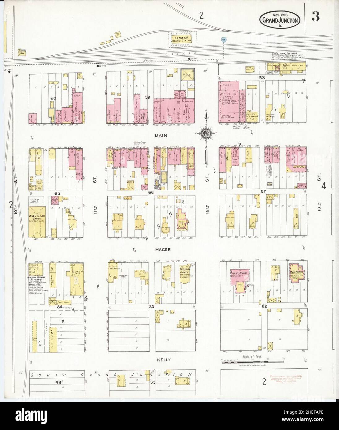 Map of grand junction hi-res stock photography and images - Alamy