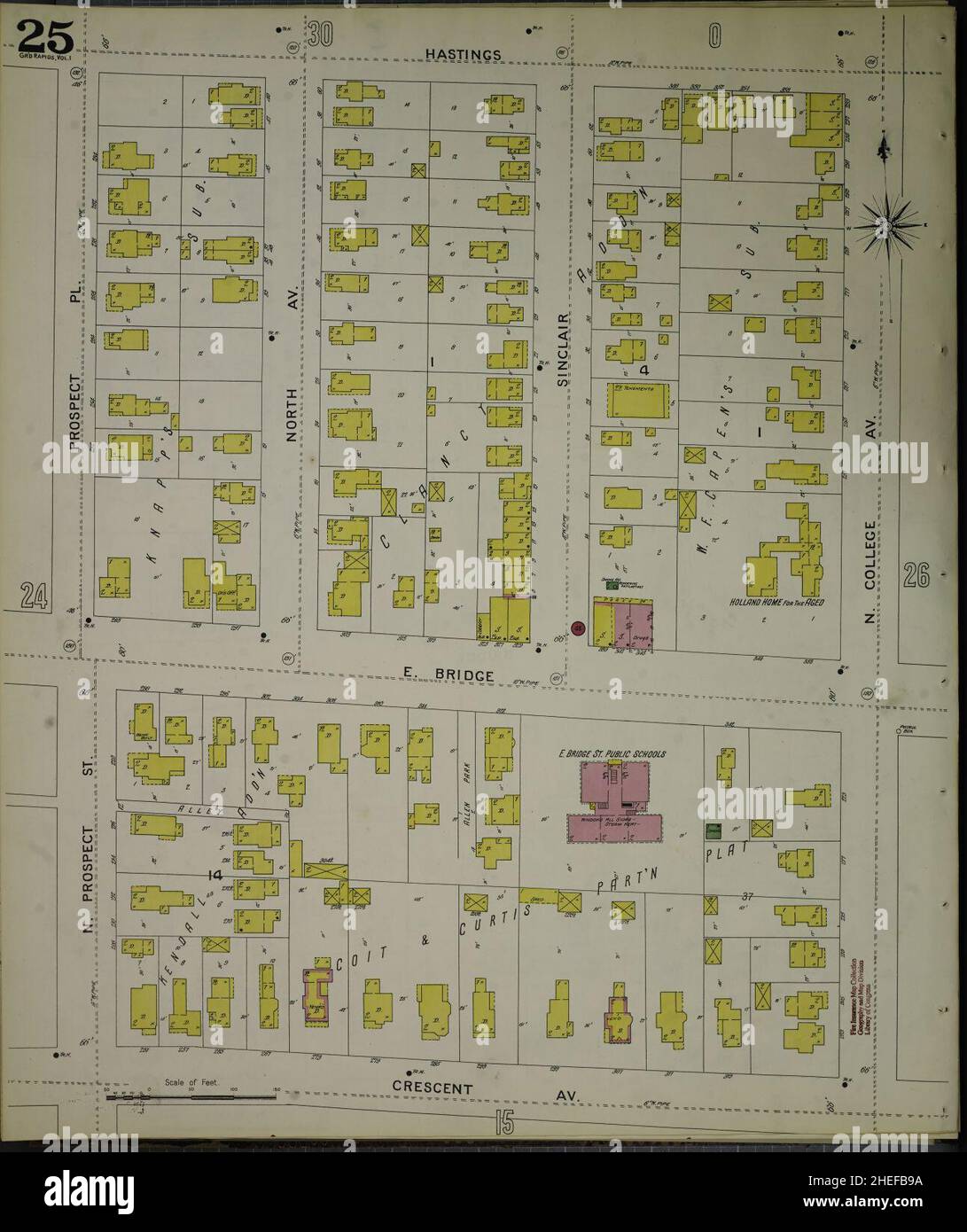 Sanborn Fire Insurance Map from Grand Rapids, Kent County, Michigan ...