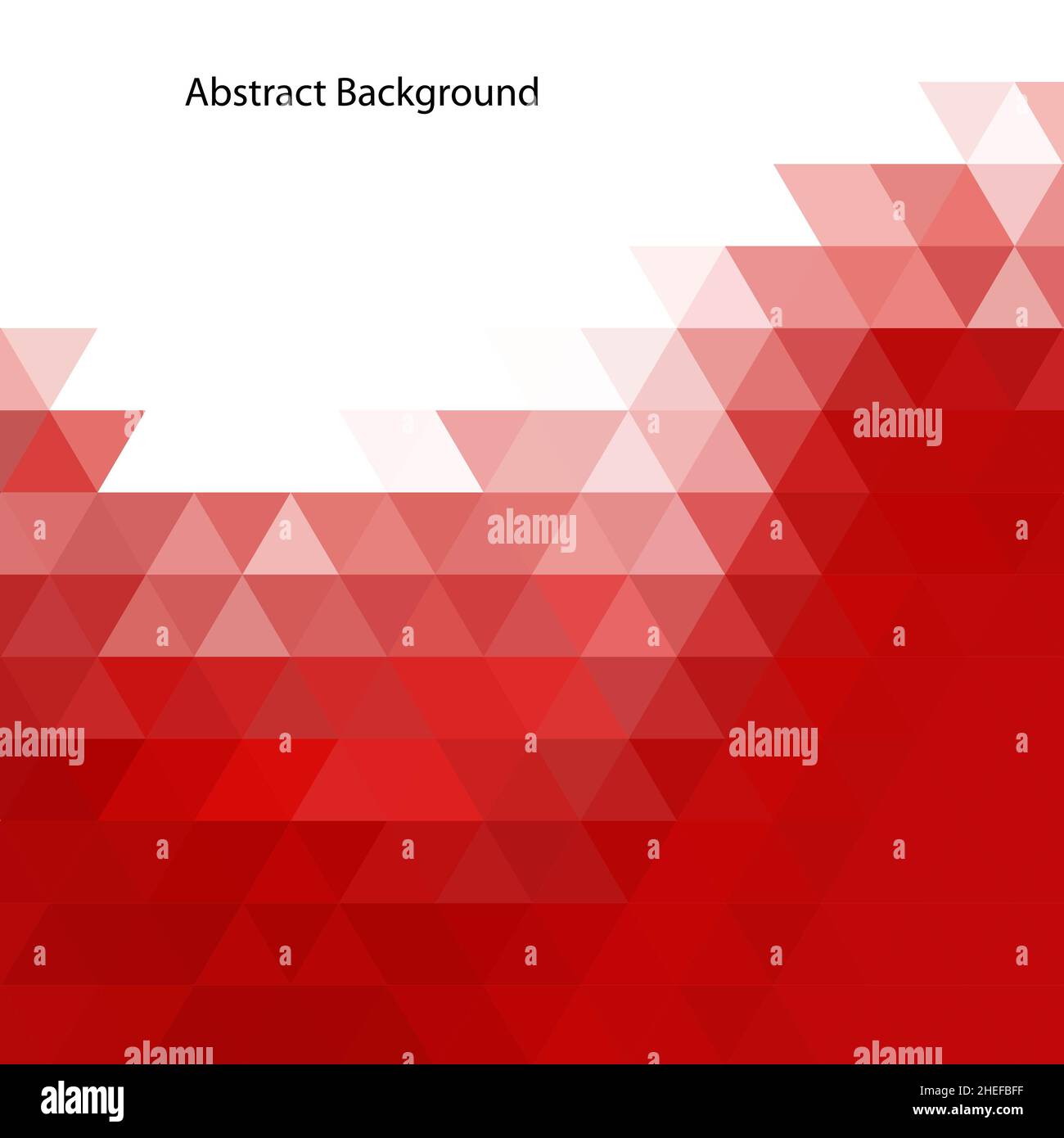 red triangle vector background. abstract illustration Stock Photo - Alamy