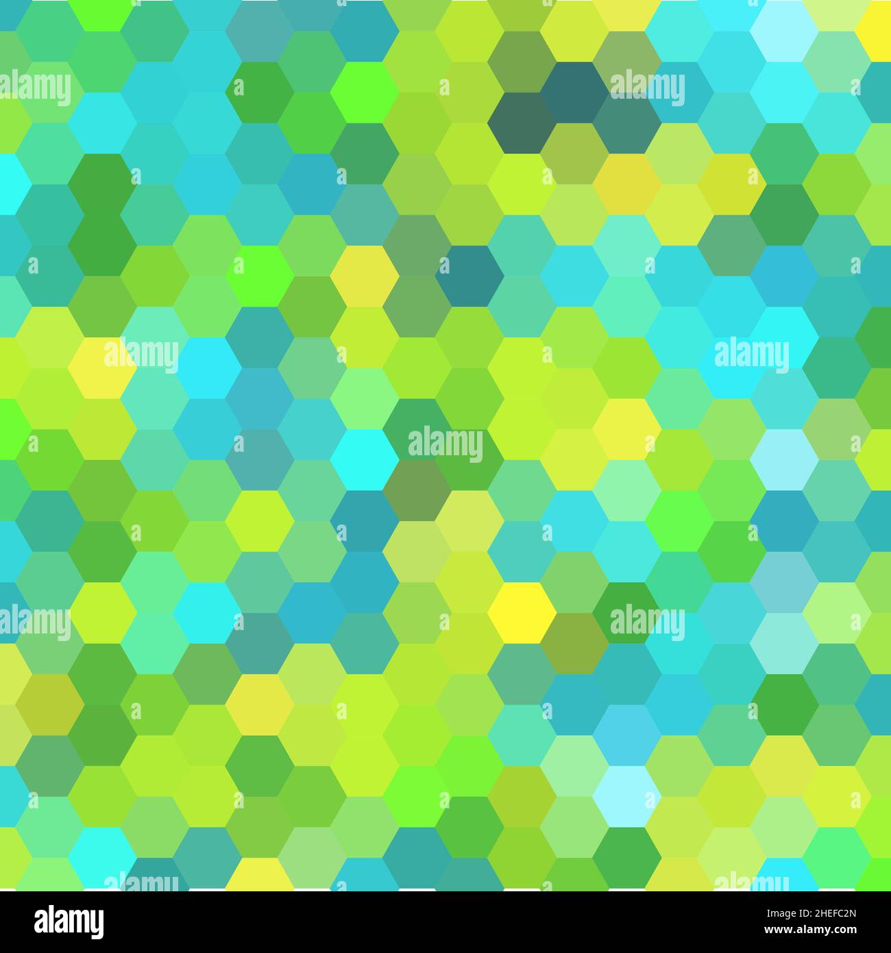 blue green yellow hexagon background Stock Photo - Alamy