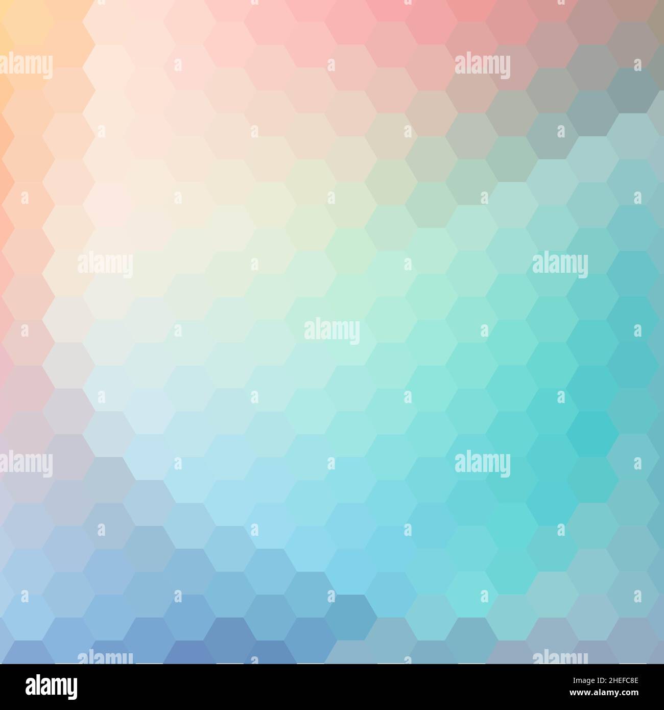 vector hexagon background. pastel geometric design Stock Photo - Alamy