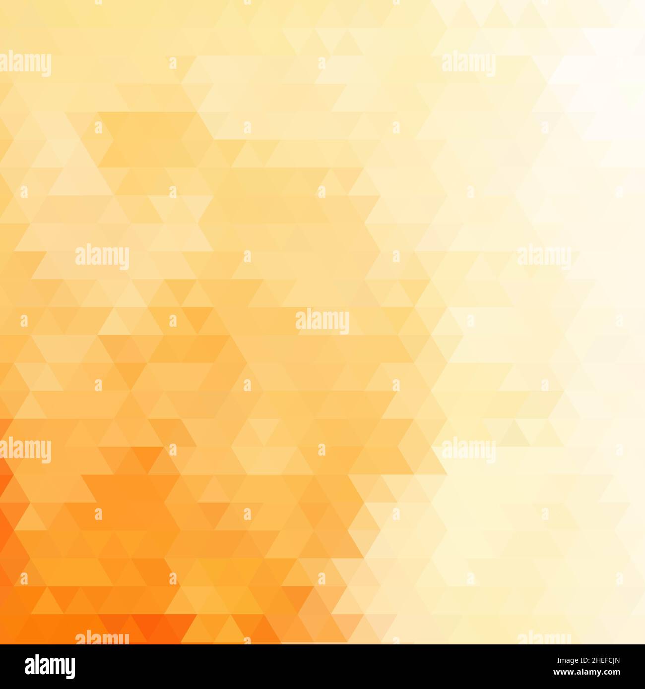 orange triangles background. Modern illustration. Polygonal style Stock ...