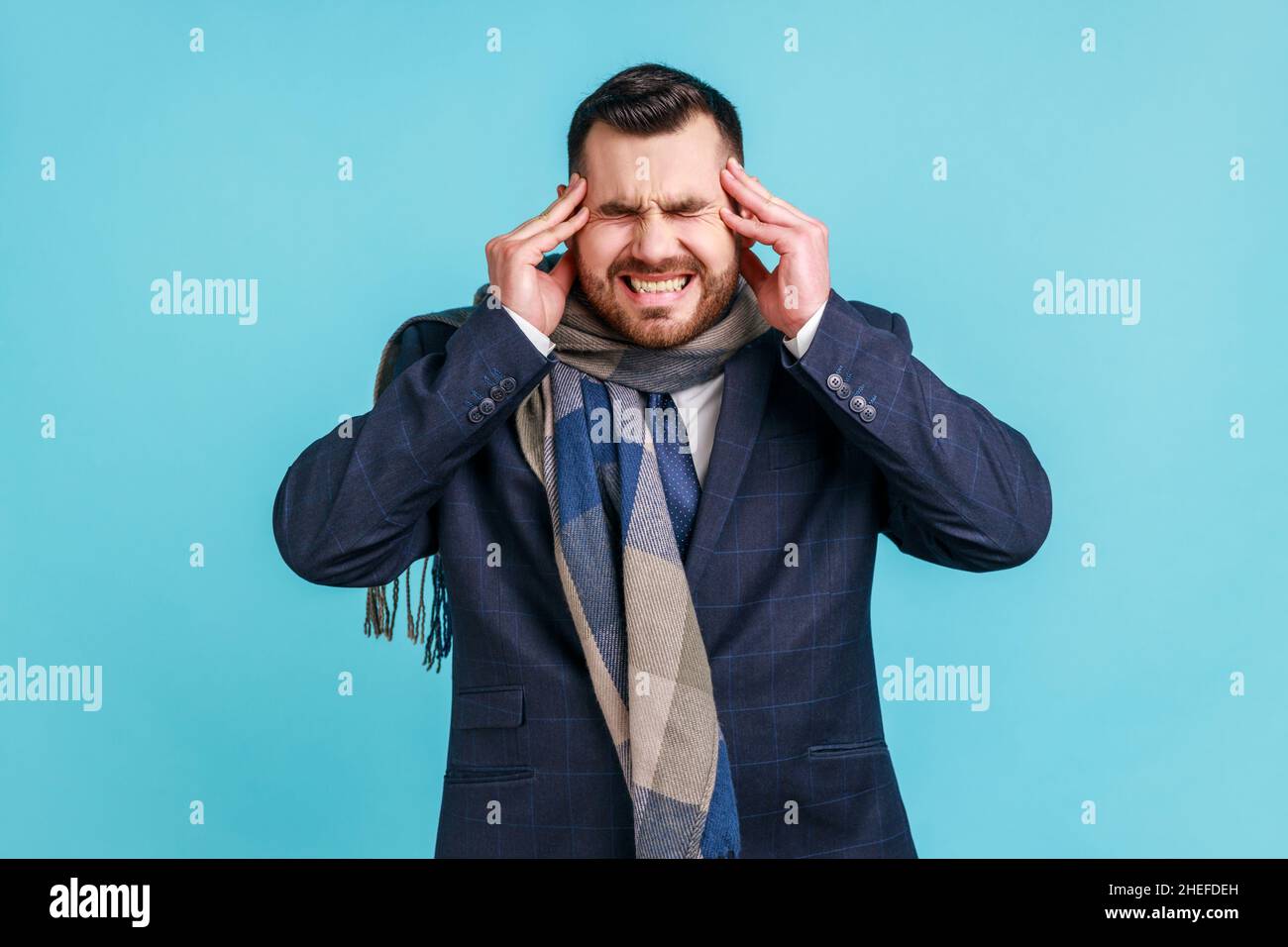 Extremely cold temperature man hi-res stock photography and images - Alamy