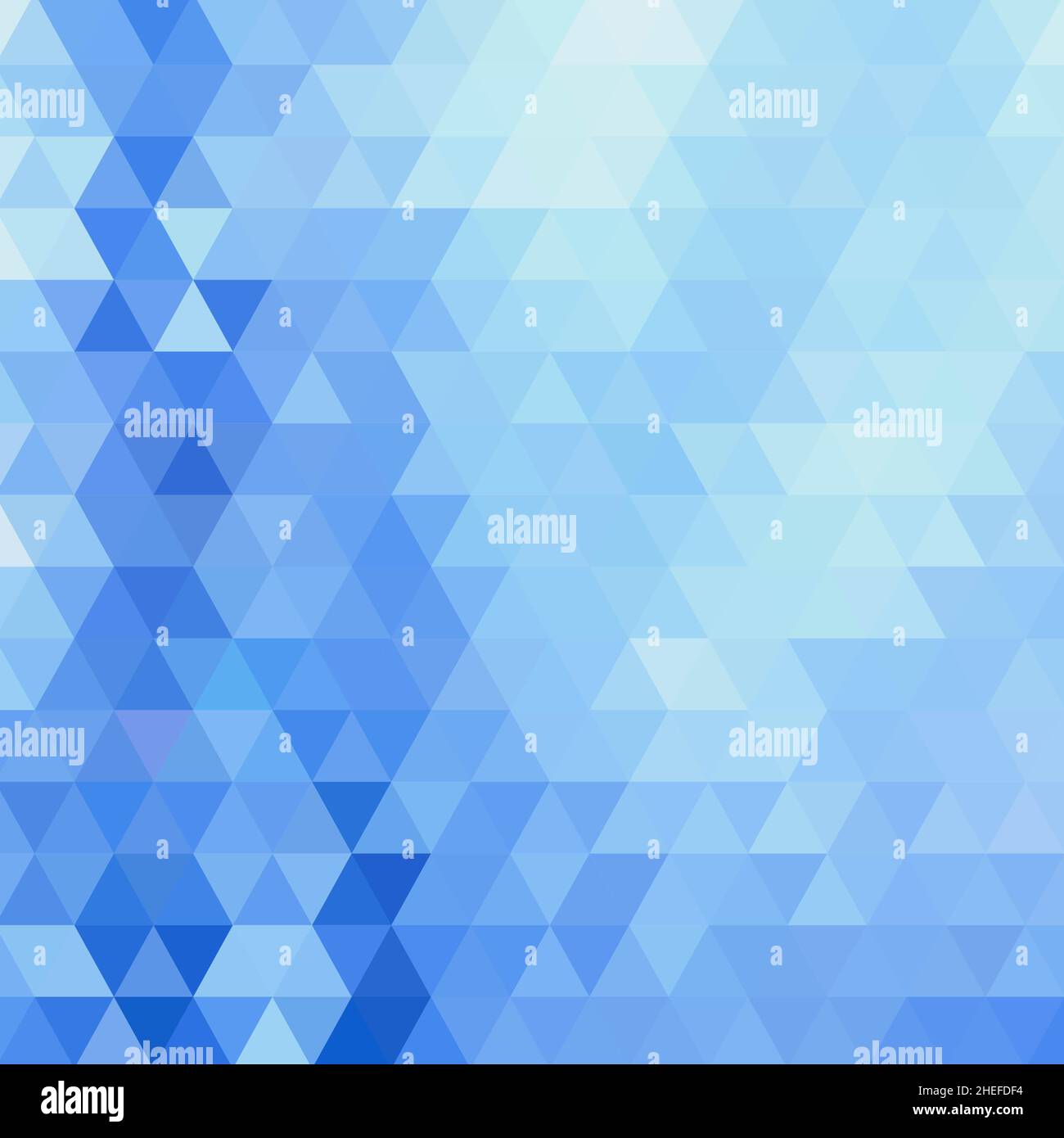 Modern stylish geometric design. Blue triangular background. Template for presentation Stock ...
