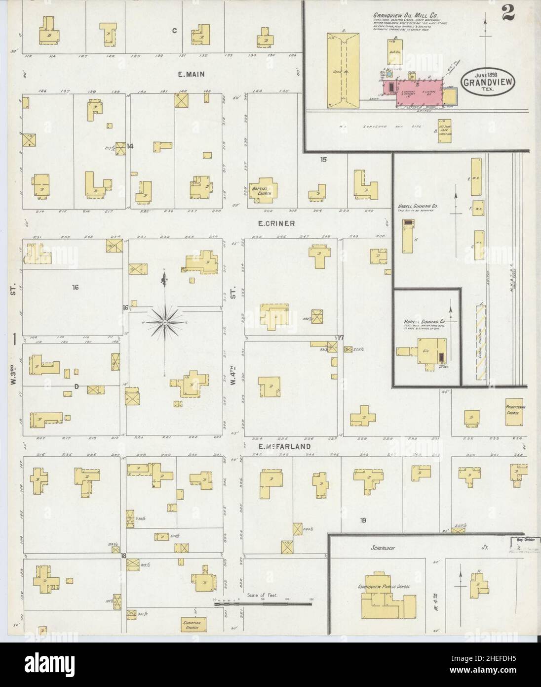 Map of grandview hi-res stock photography and images - Alamy