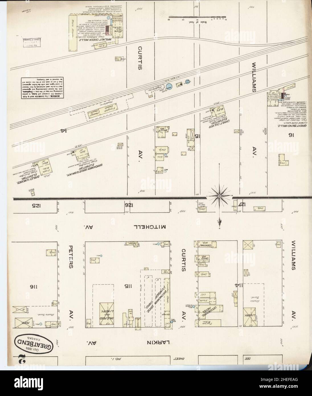 Map of great bend hi-res stock photography and images - Alamy