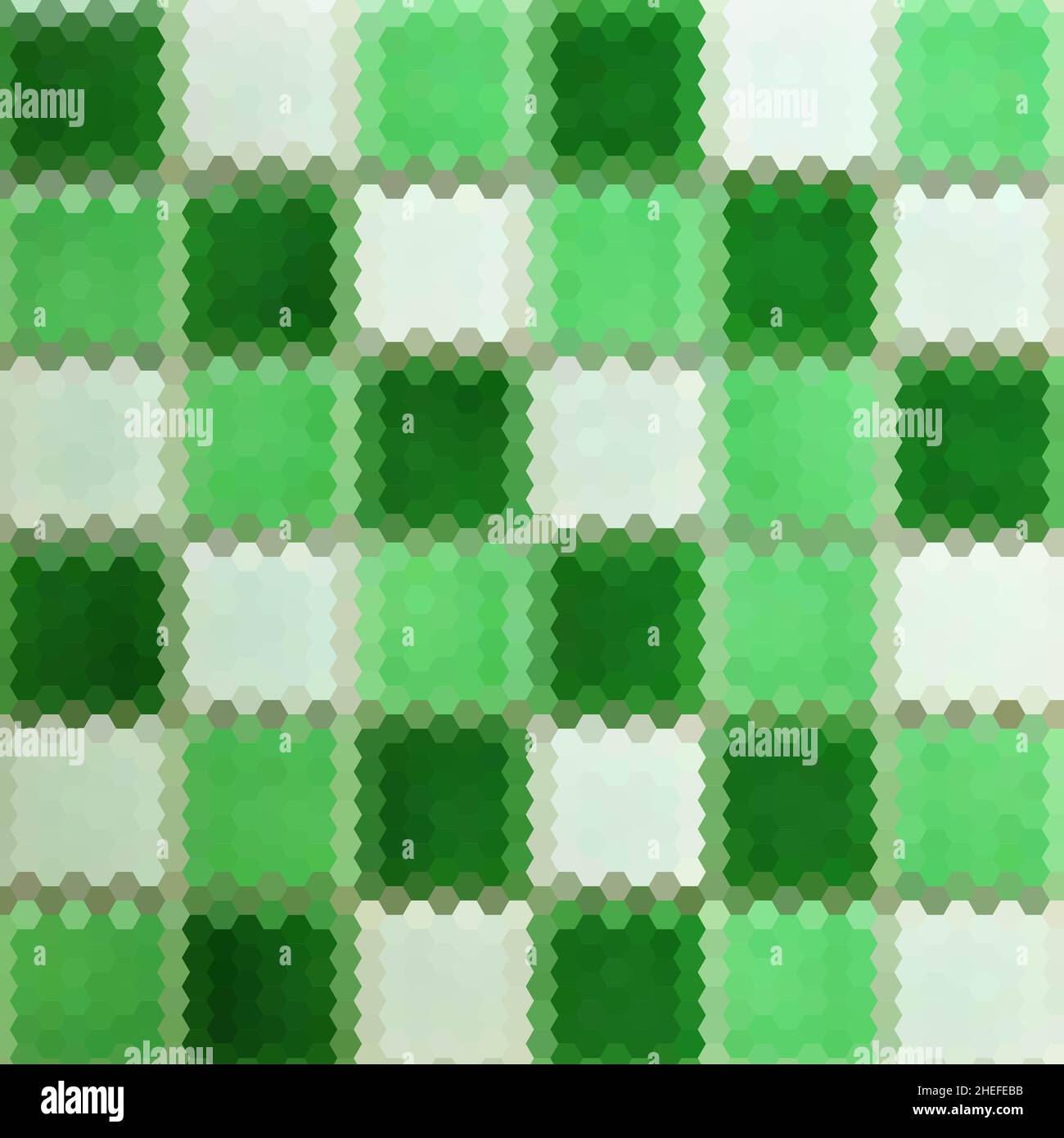 Tile Abstract Background. Green Tiled Hexagon Mosaic. Background ...