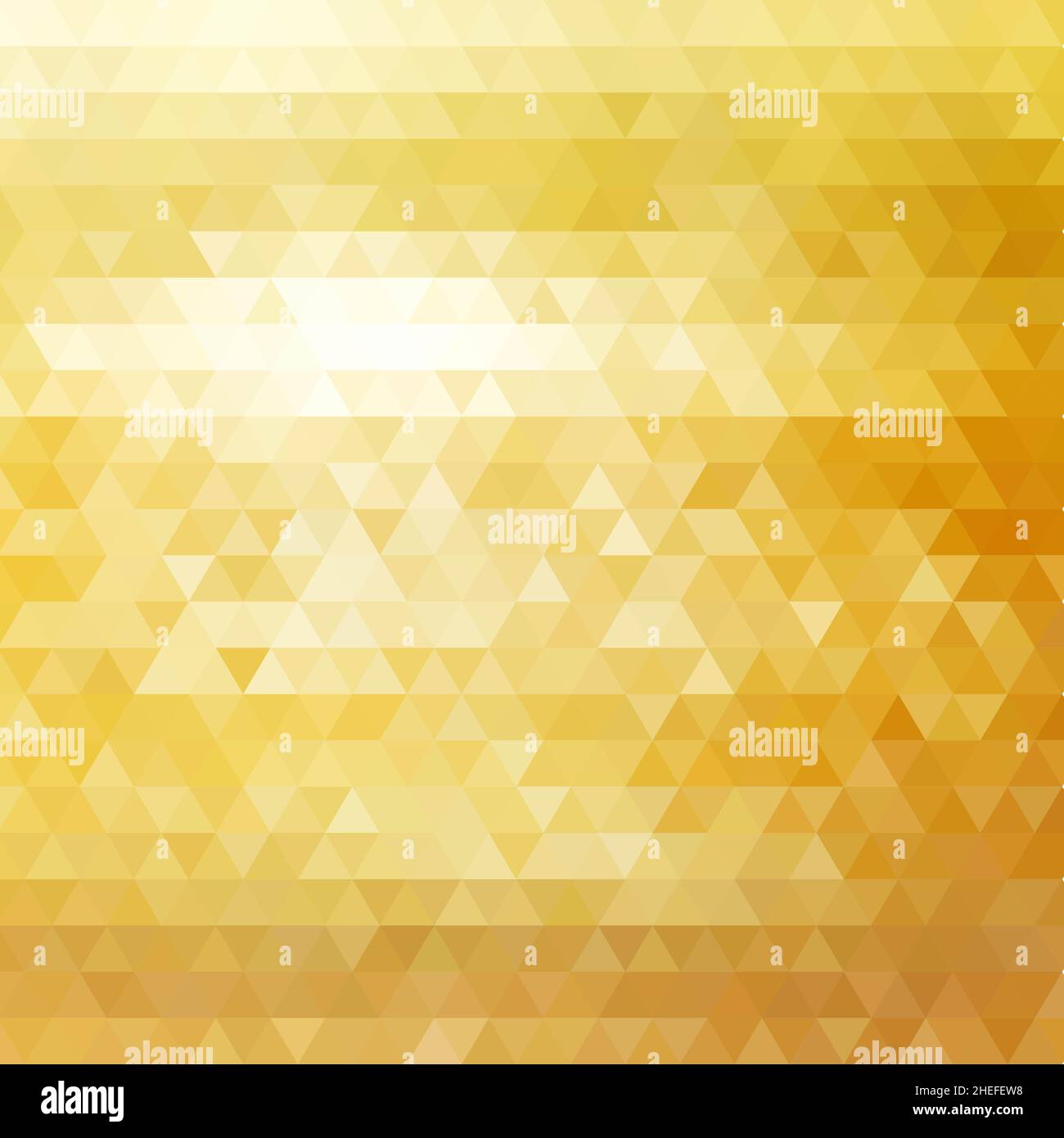 Abstract gold background of triangles, vector design Stock Photo - Alamy