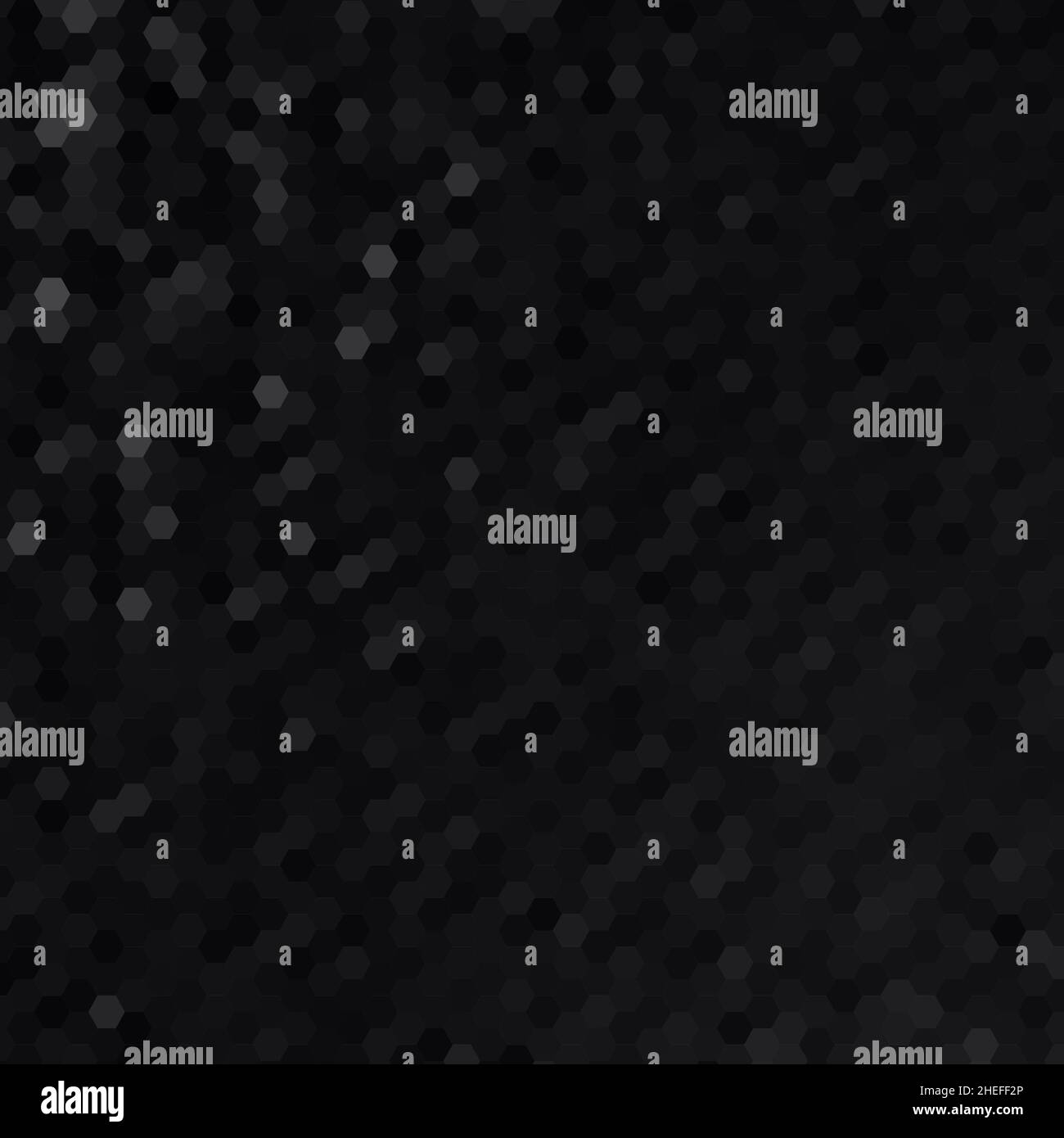 black vector abstract background. hexagon design Stock Photo - Alamy