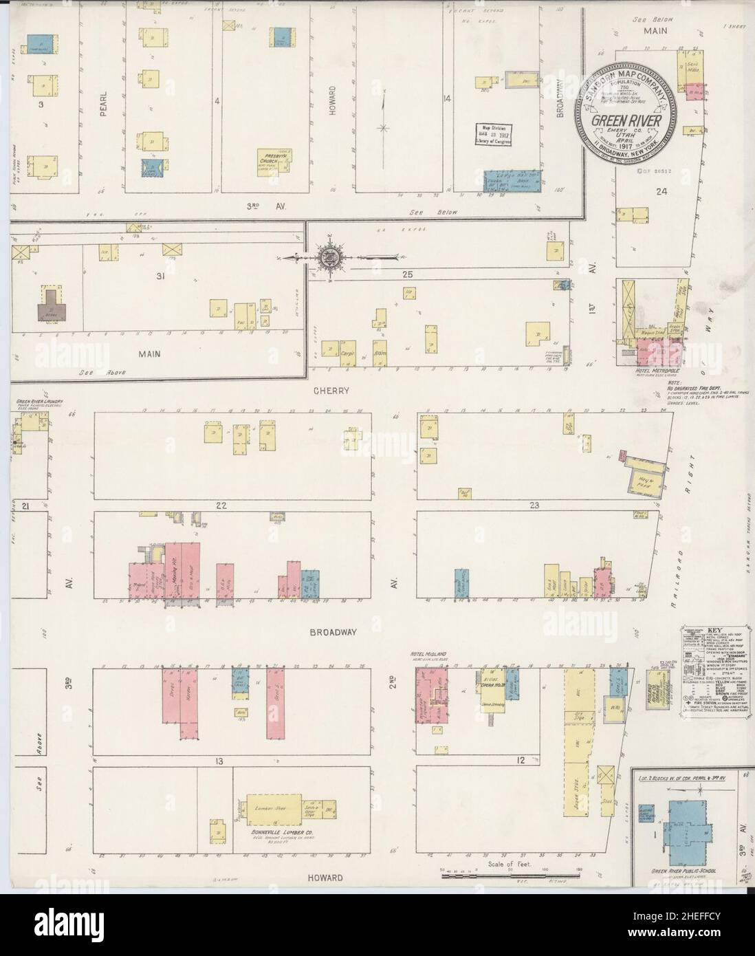 Emery county map hi-res stock photography and images - Alamy