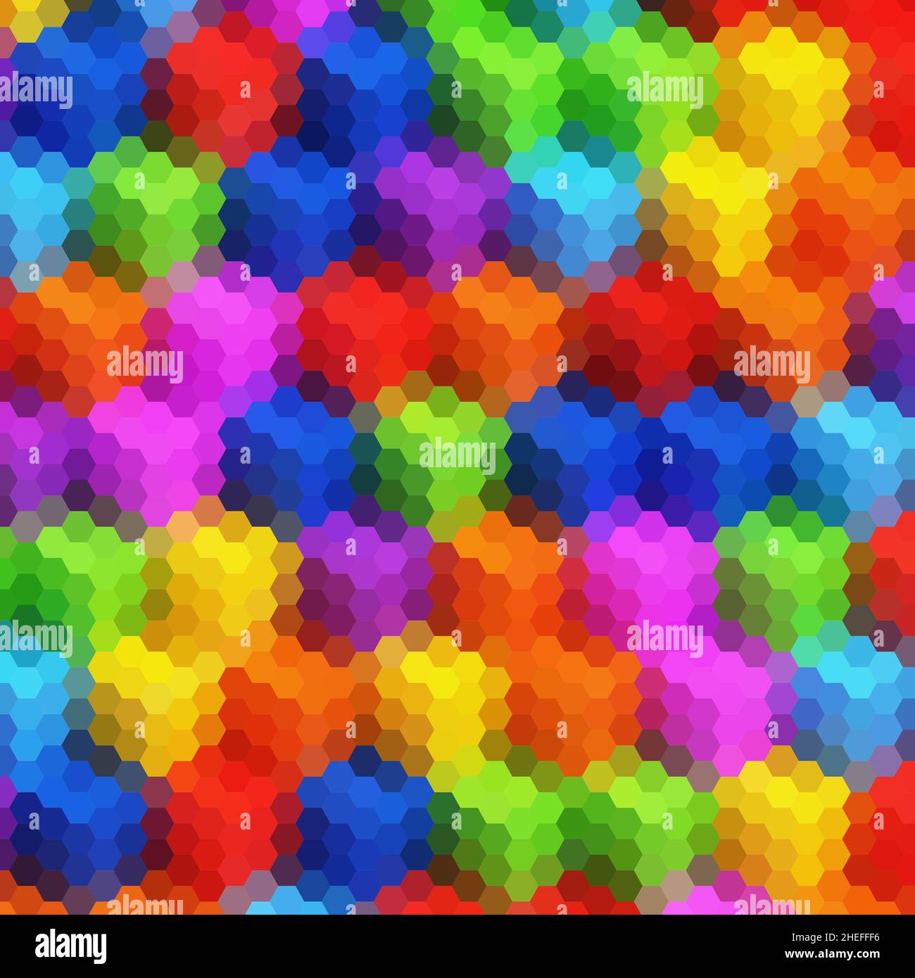 Polygon Colorful Lighting II. Polygonal Hex color Gradient for ...