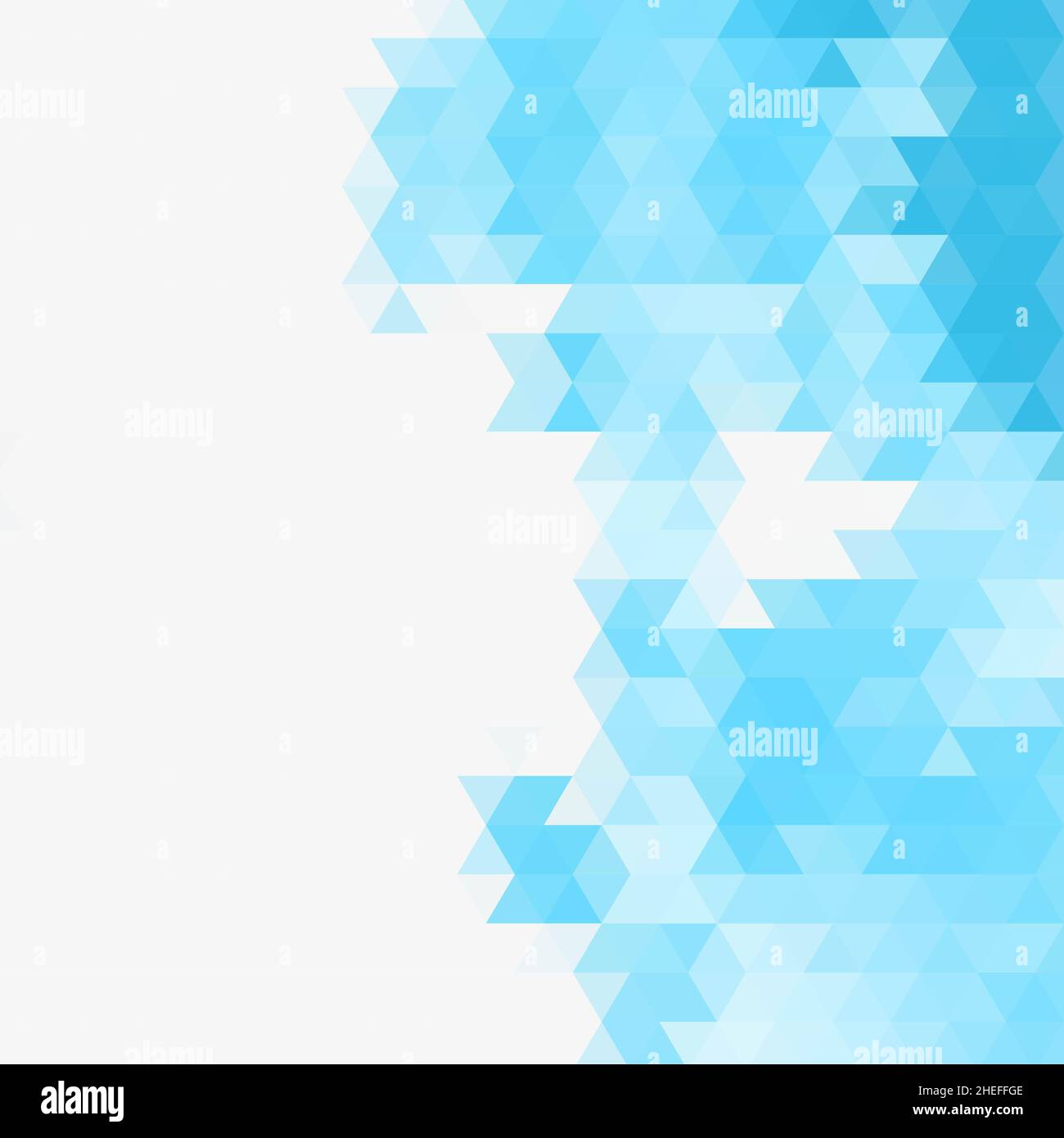 Vector abstract background. light blue triangular design Stock Photo ...