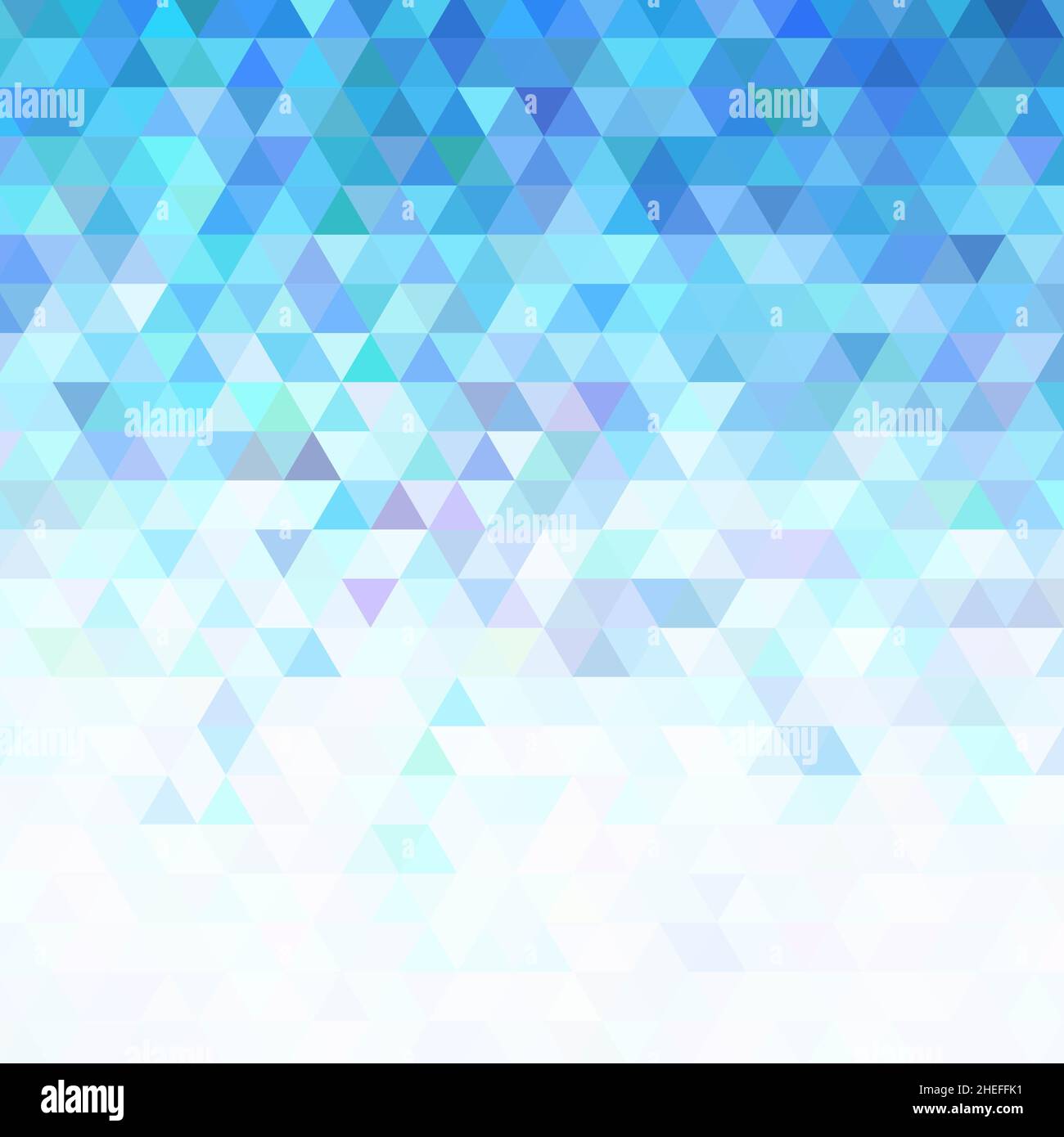 Blue geometric abstract double triangle background template Stock Photo - Alamy