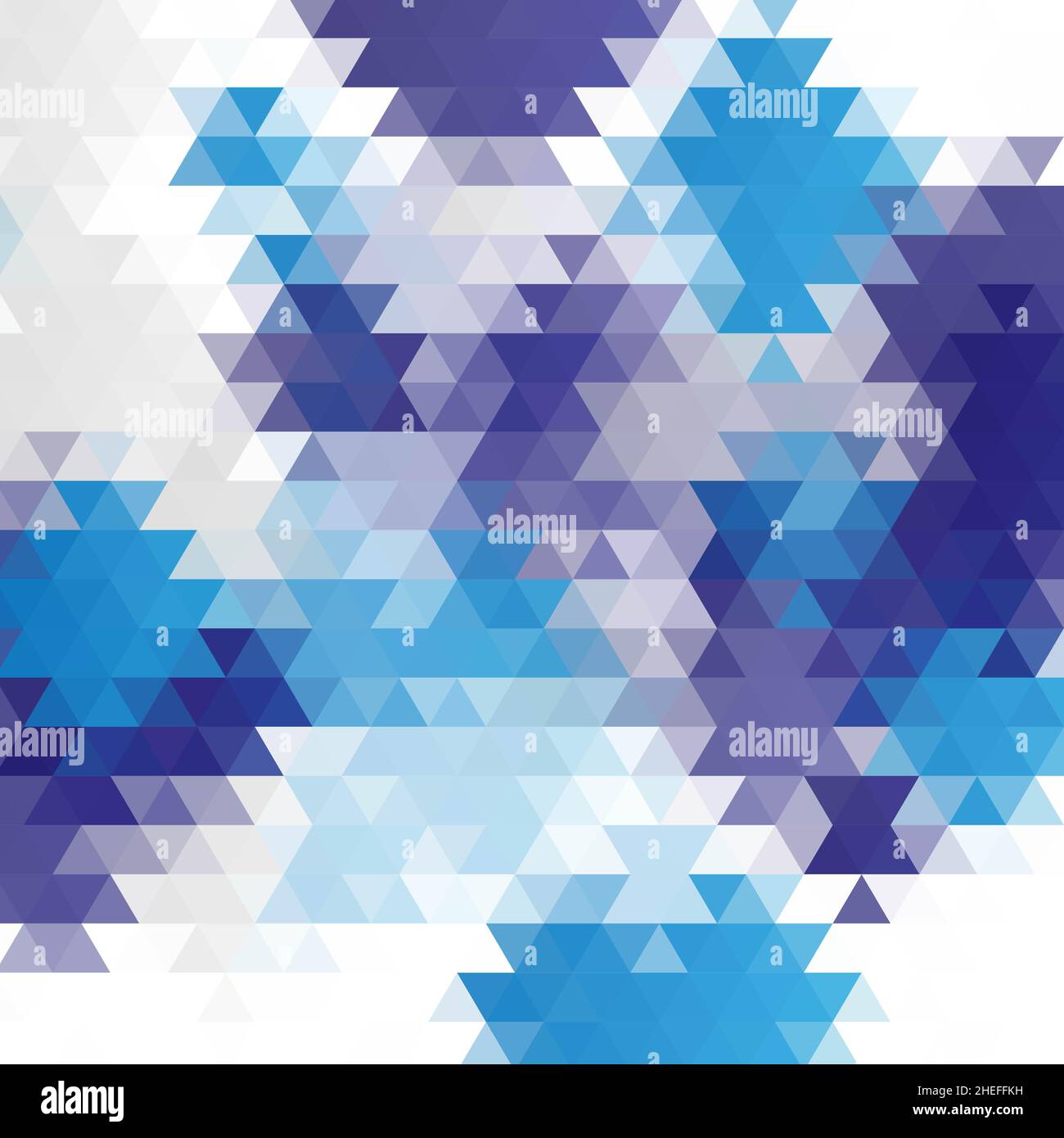 Vector abstract background. blue triangular design Stock Photo - Alamy