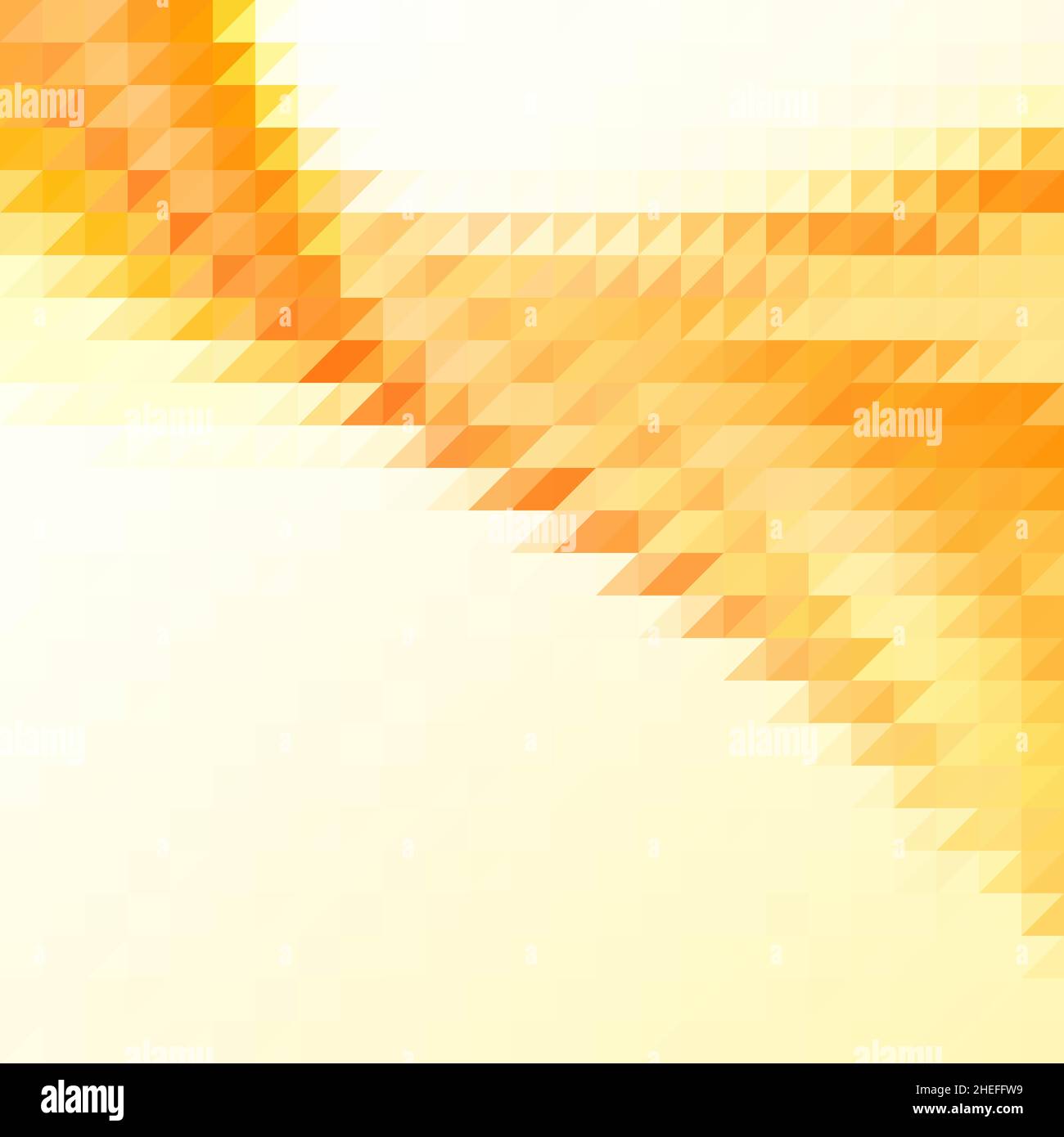 yellow and orange triangles background Stock Photo - Alamy